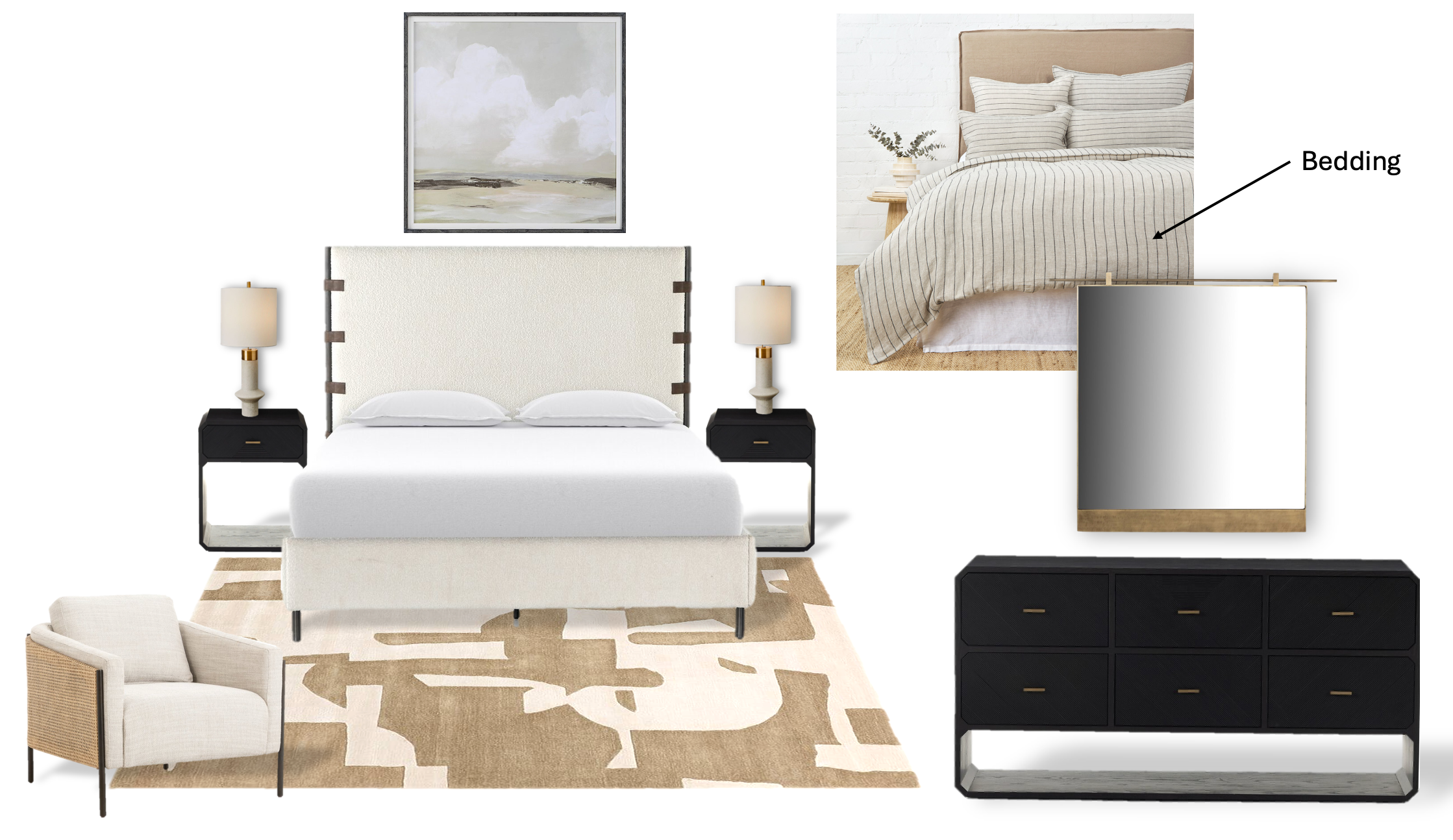 Dune Road bedrooms by Judy (Xhudita) Castellana on Dribbble