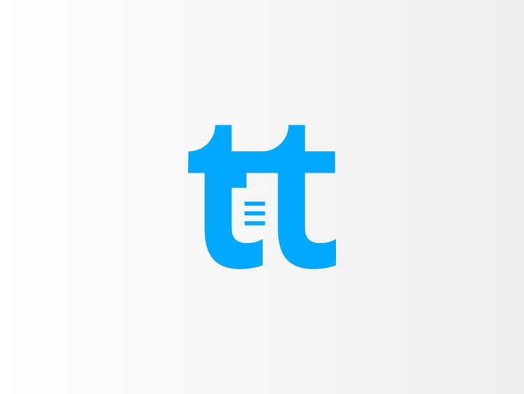 Letter TT with Paper Logo Design by Dimas Rahmat on Dribbble
