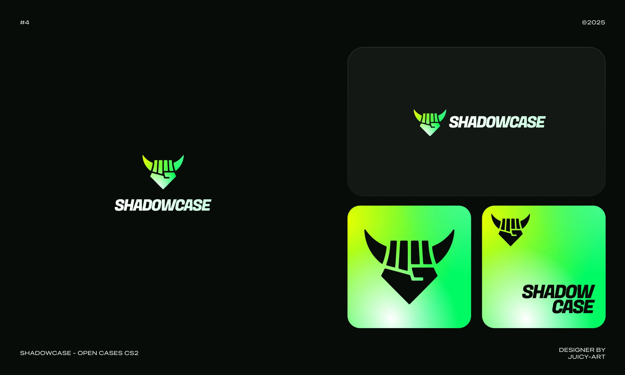 Logo: Shadow Case by Juicy-ART on Dribbble