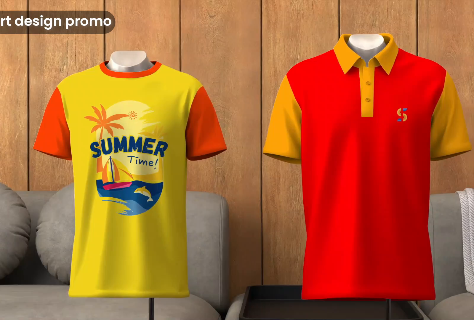 T-Shirt designs promo by Hasan S on Dribbble