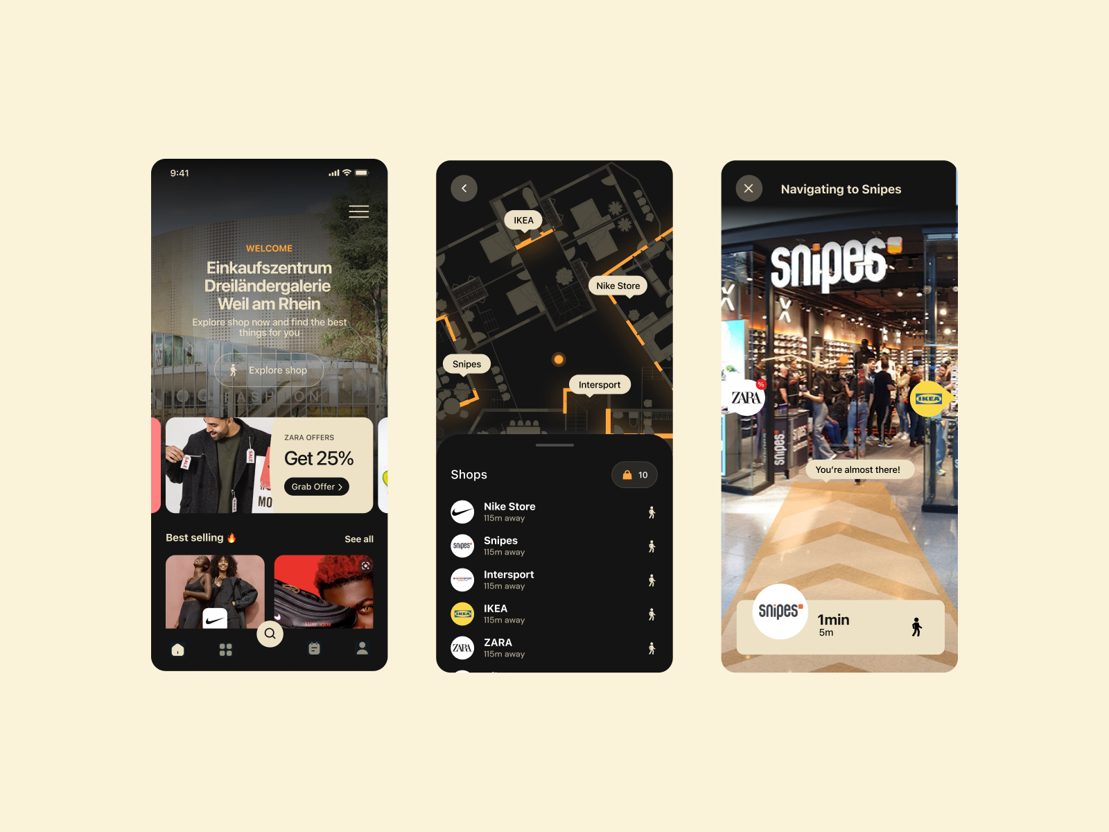 Shopping Center app by leonardophoenix for Devolfs on Dribbble