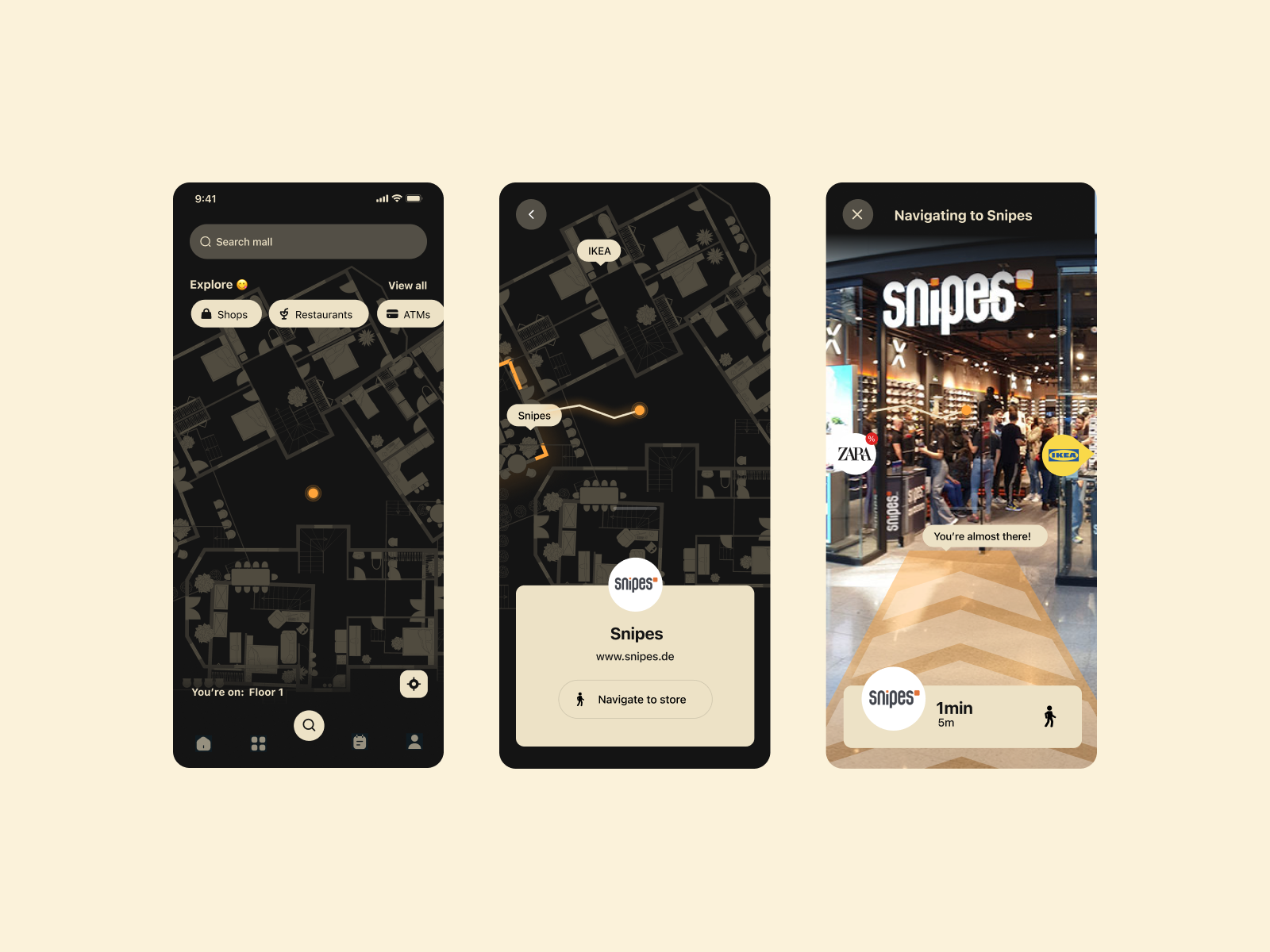 Shopping Center app by leonardophoenix for Devolfs on Dribbble