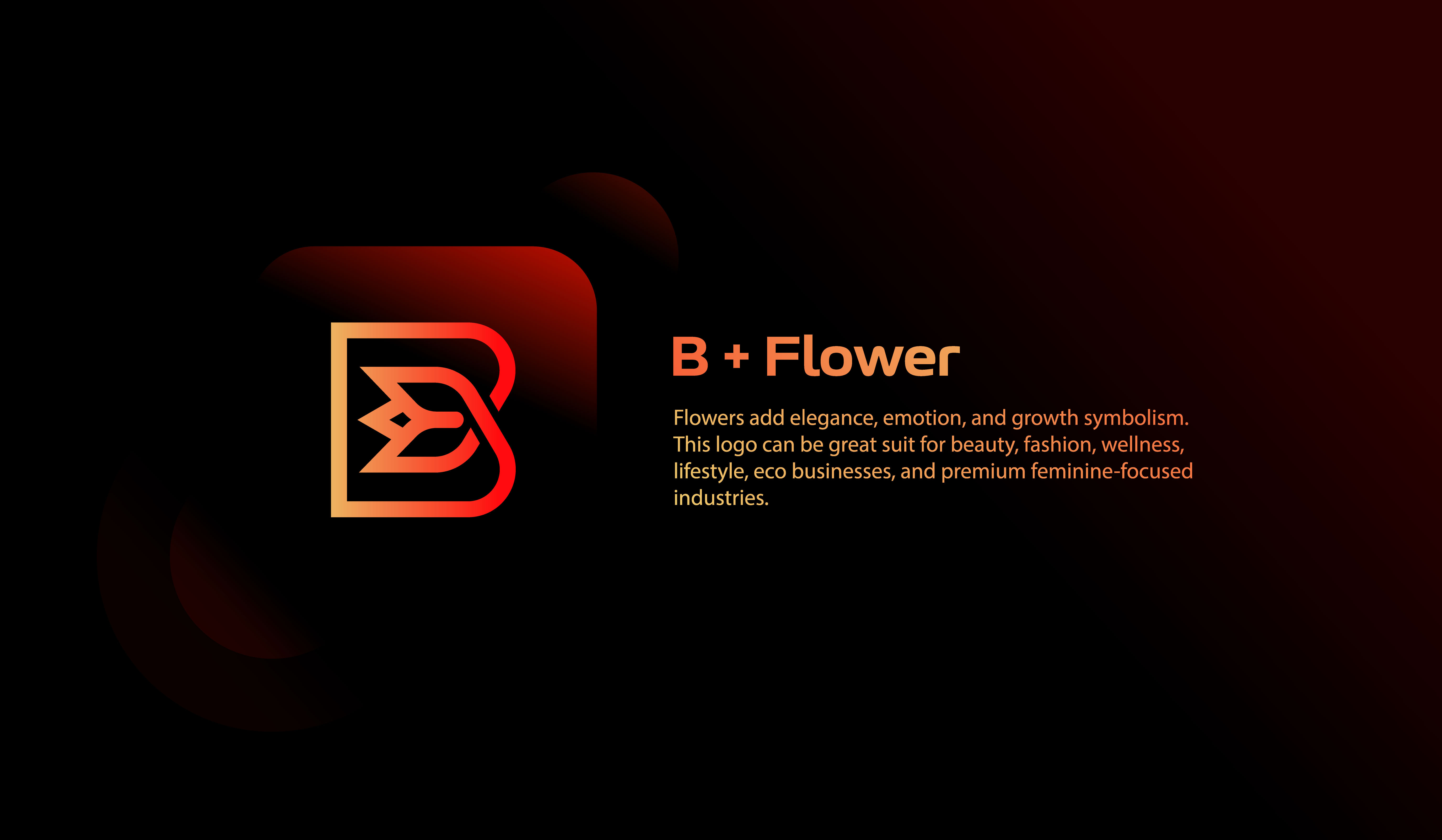 Bella - B logo, B letter, Beauty, Skin Care, B flower logo, UI by Sohan ...