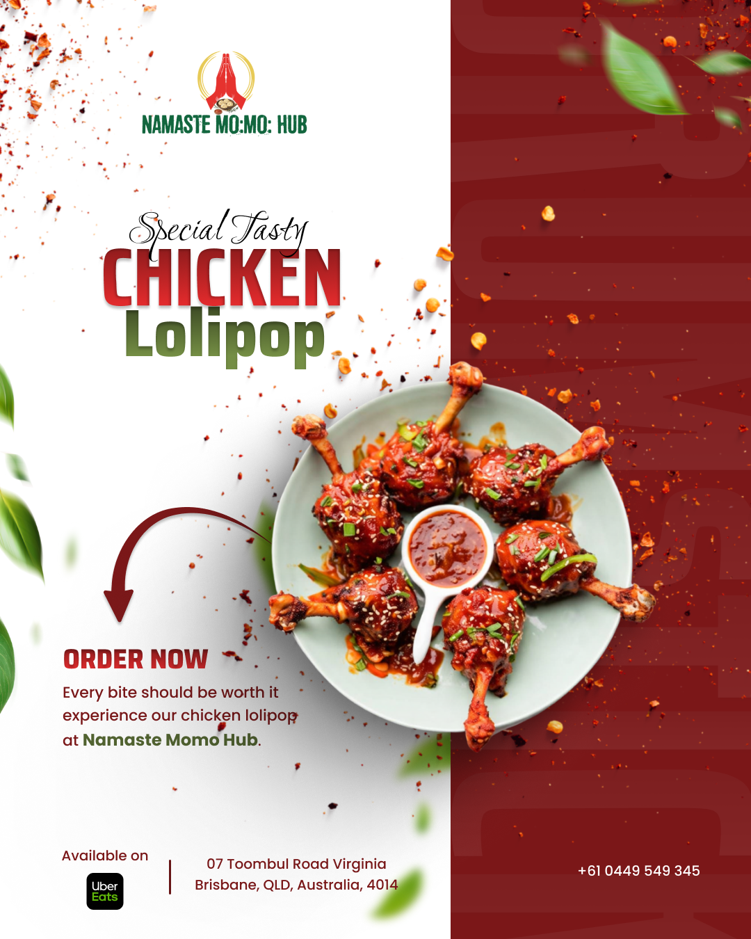 Food Poster by Jenish Shrestha on Dribbble