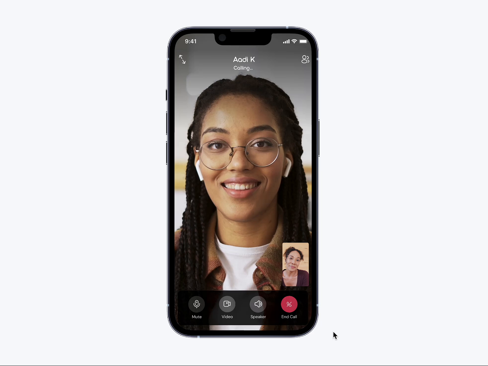 Video Call - Klat32 Mobile App by EBIWARI MESHACH on Dribbble