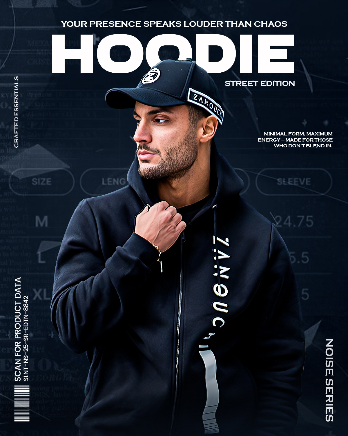 Creative Social Media Ads Poster Design - Winter Hoodie by Abdul Malek ...