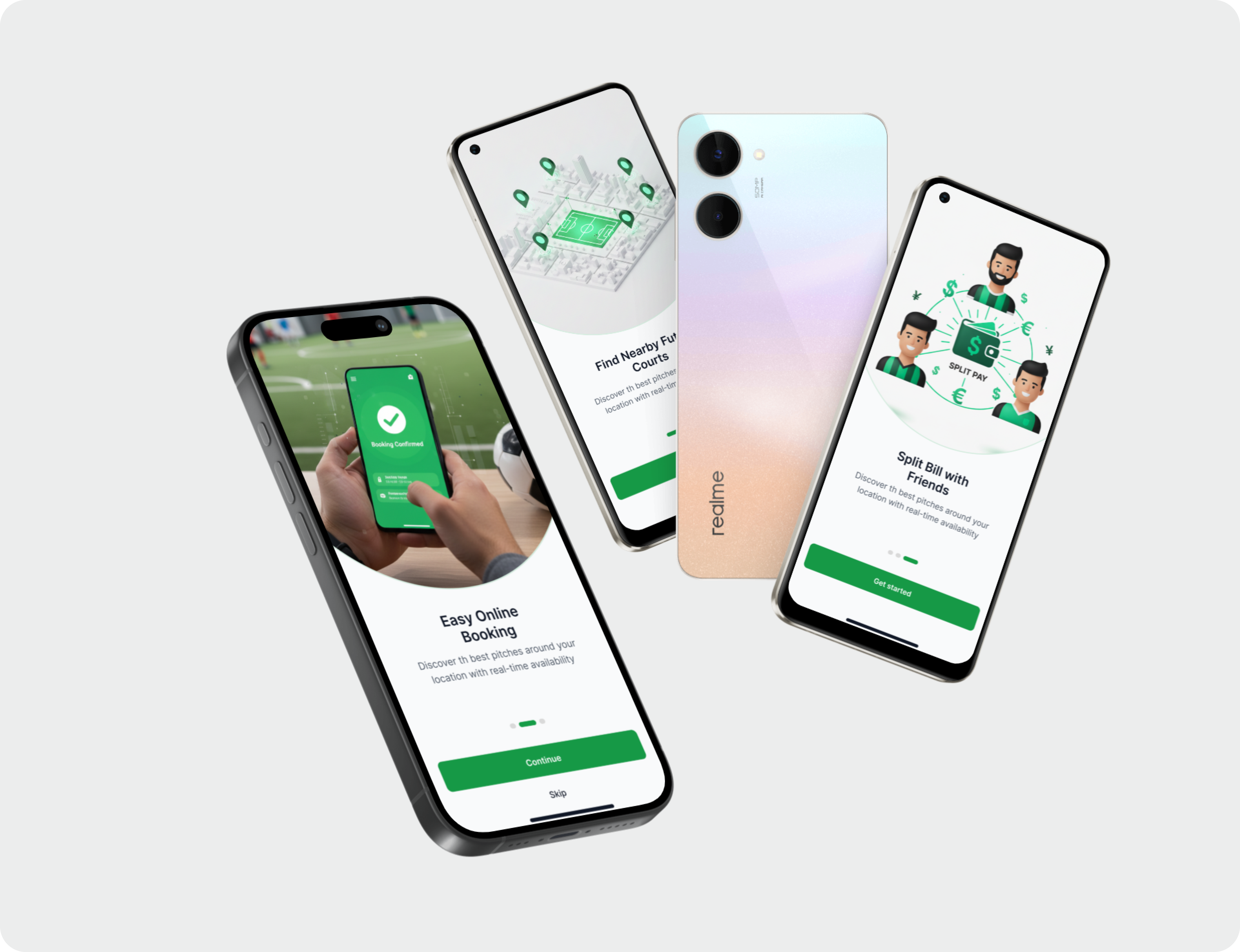 Splash screen exploration for a futsal app. by kalak khadayat on Dribbble