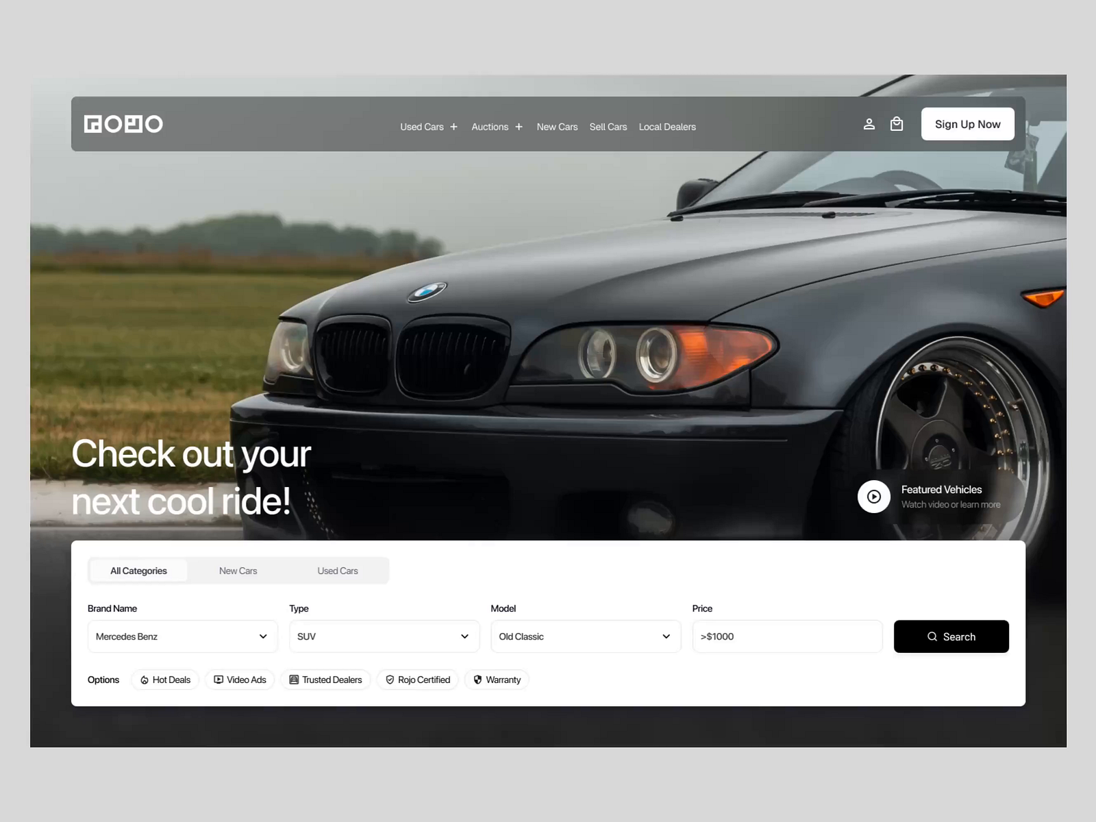 Rojo — Modern Car Marketplace Platform Animation by Sogee UIUX for ...