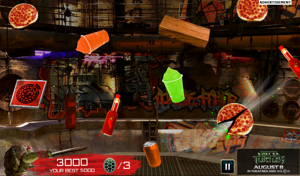 TMNT Ninja Training Game by Matt Bogue on Dribbble