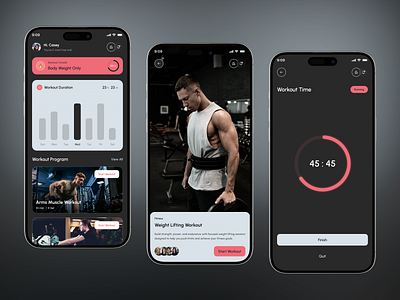 Fitness & Wellness Mobile App Concept by Murad Hossain 🔥 on Dribbble