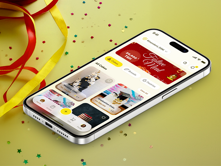 AI Cake Generation - Cake Ordering App by Erick R. Philbert on Dribbble