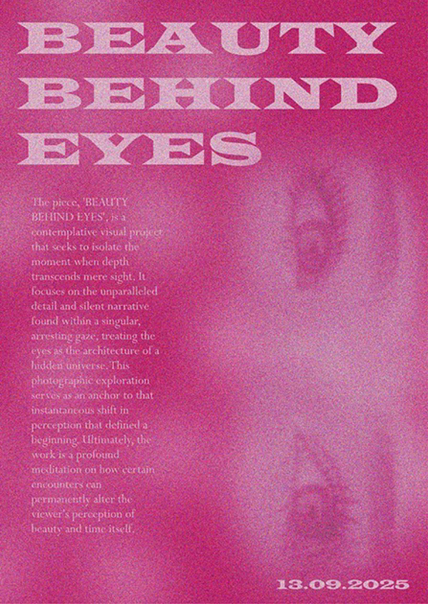 BEAUTY BEHIND EYES Poster by Scent on Dribbble