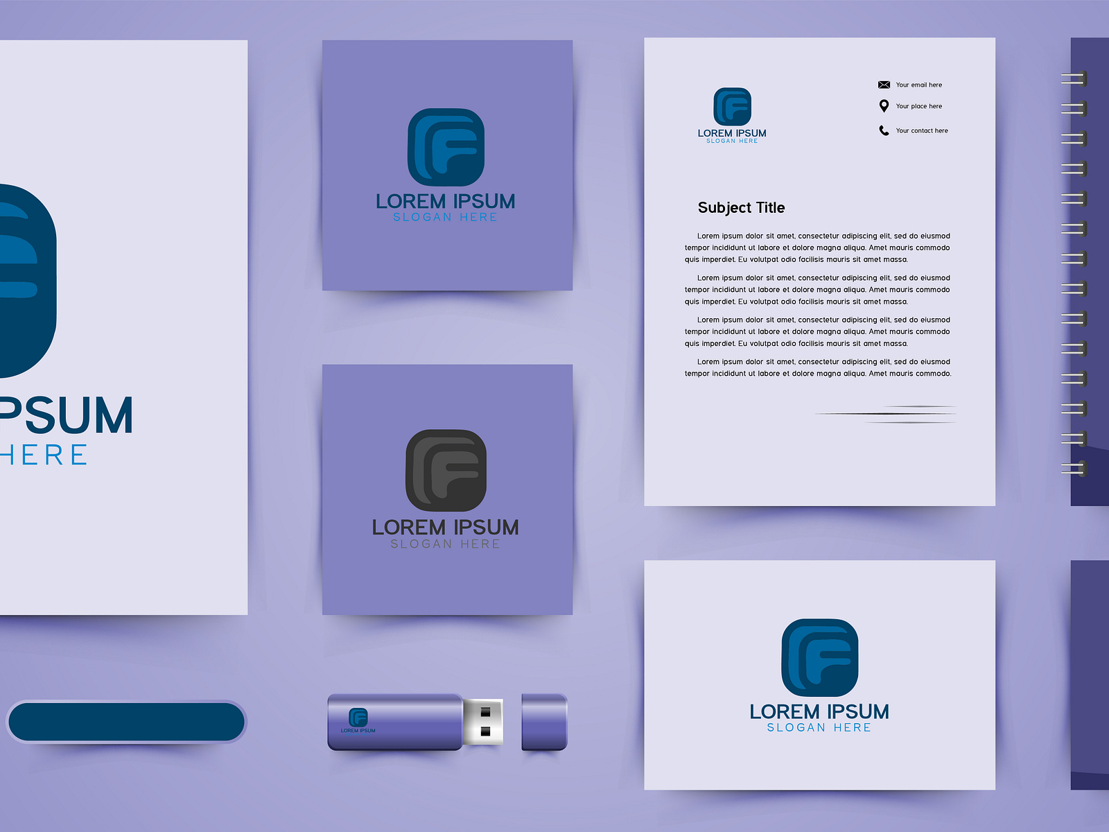 Letter F Logo by Lopez on Dribbble