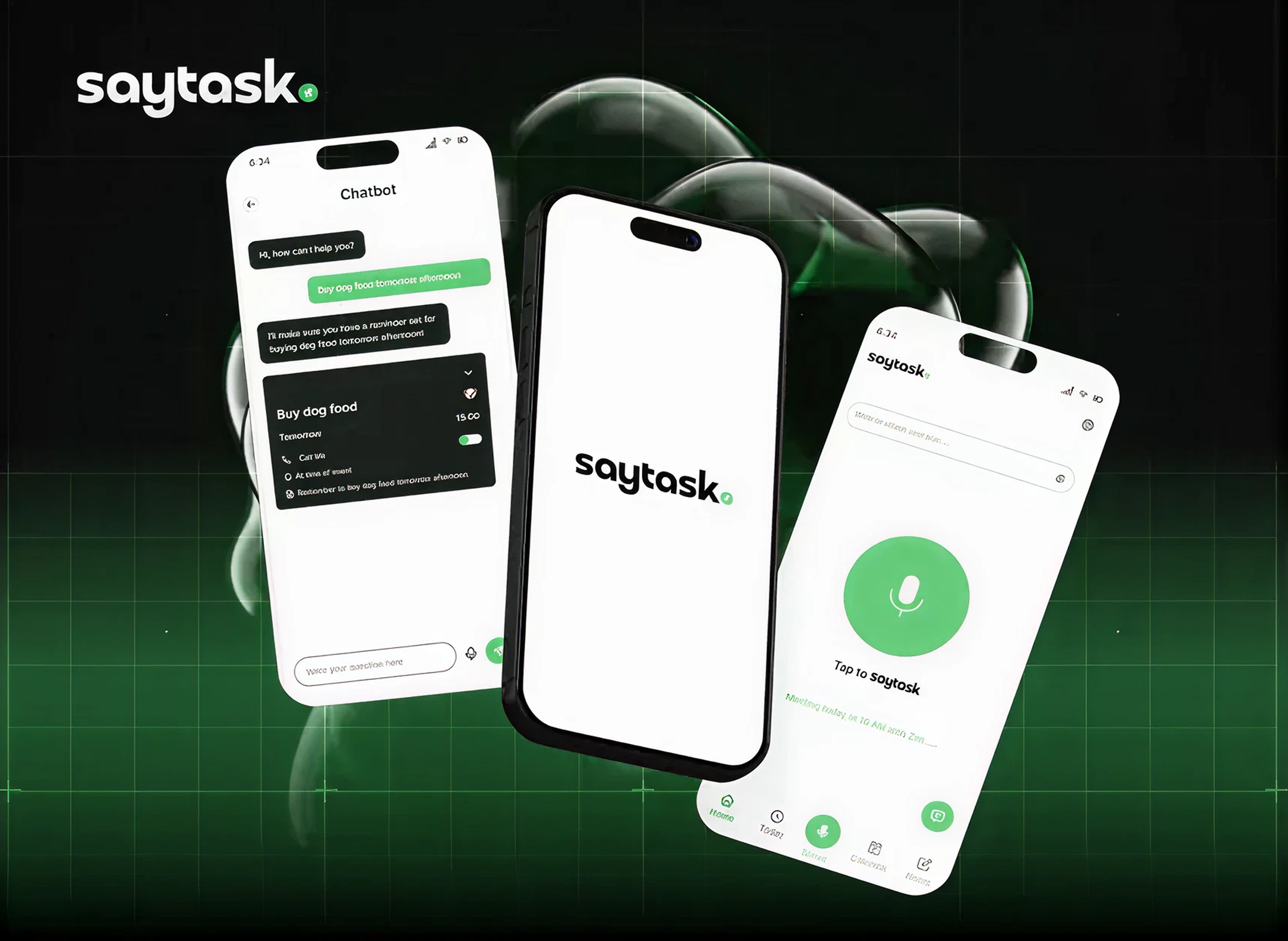 SayTask - Voice-Assisted Productivity App UI by Betopia Limited on Dribbble