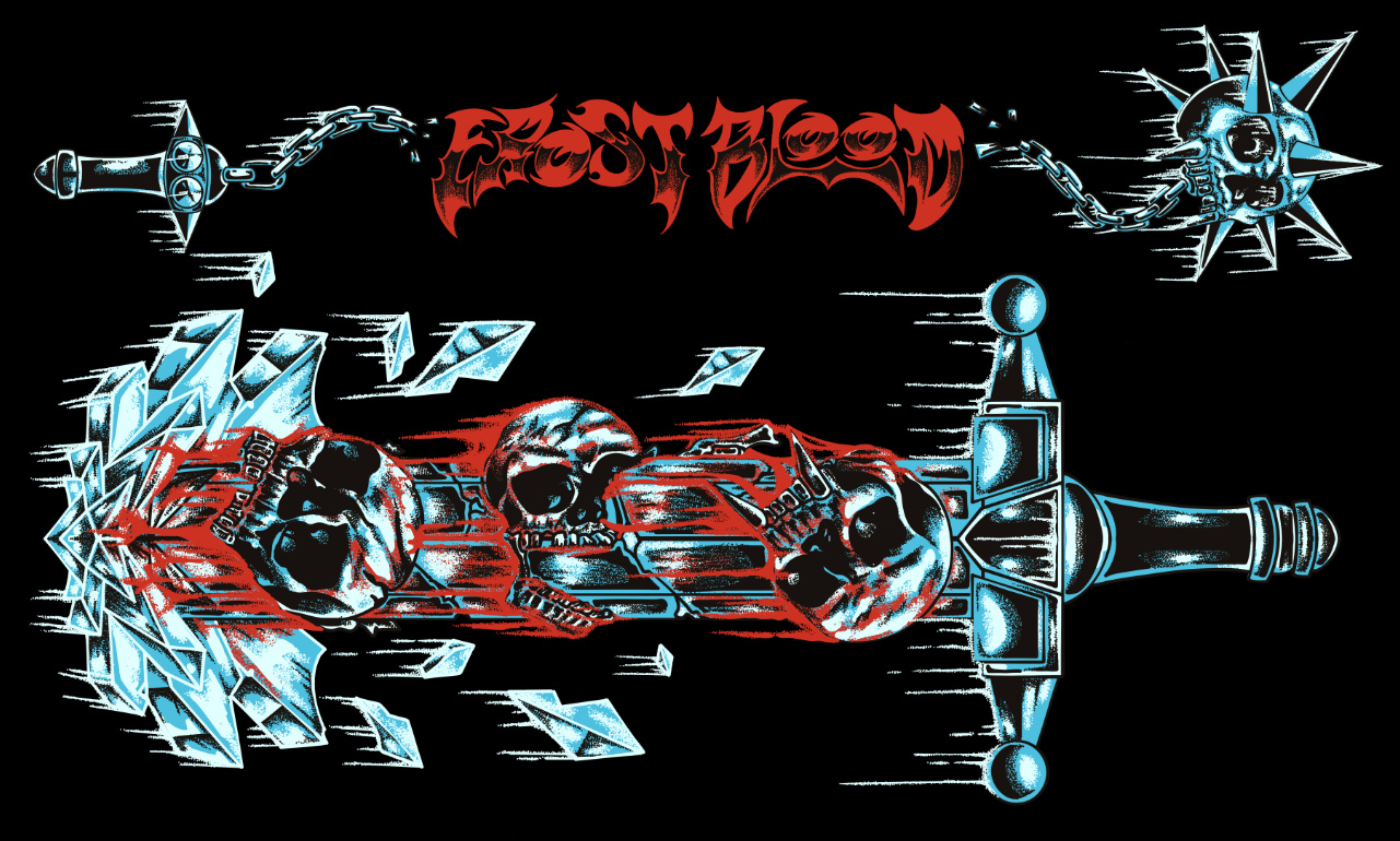 Dark art and horror illustrations for brands and band by Nicho on Dribbble