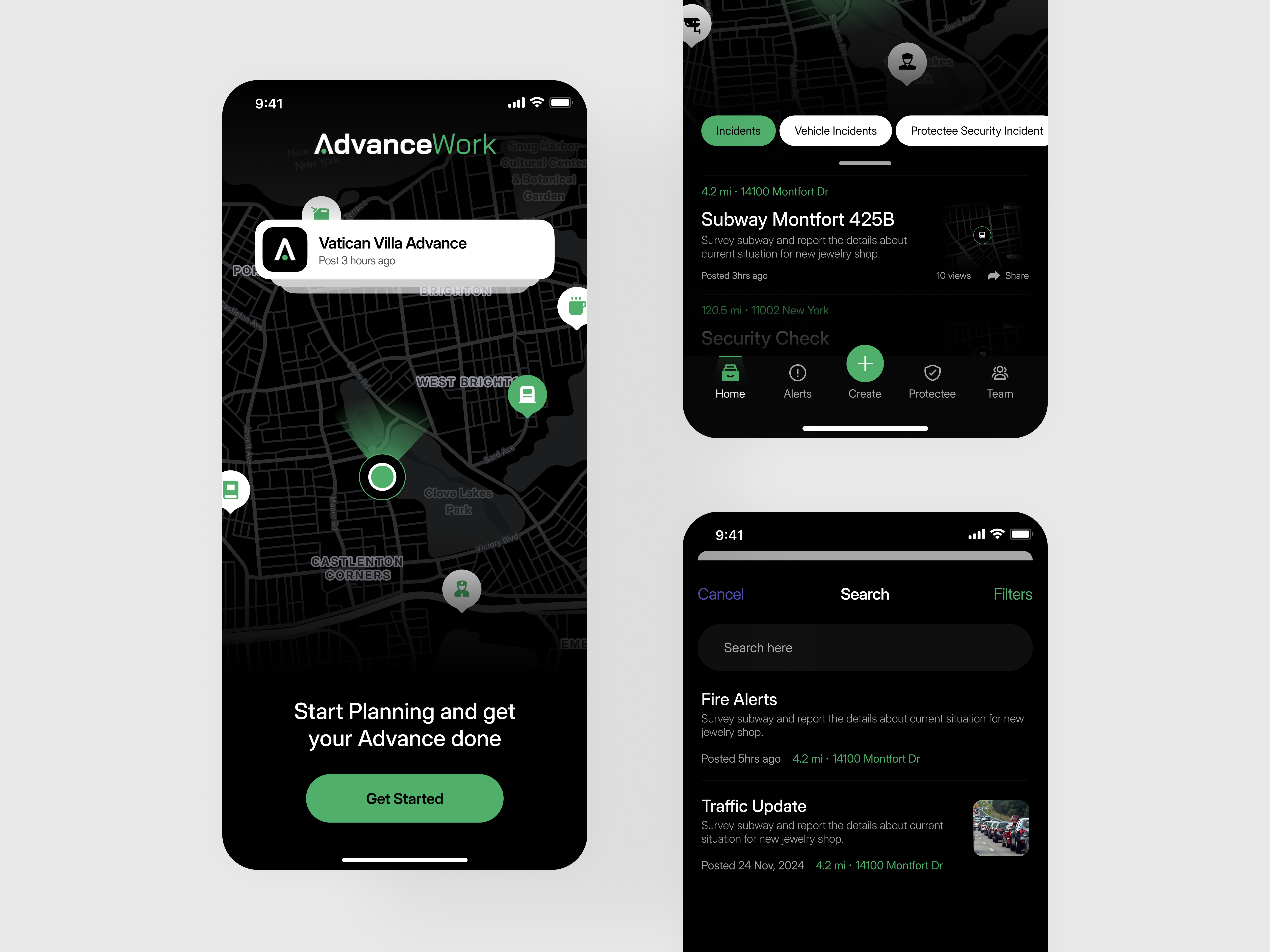 Incident Reporting & Safety Monitoring App | Map-Based UI by Orbix ...