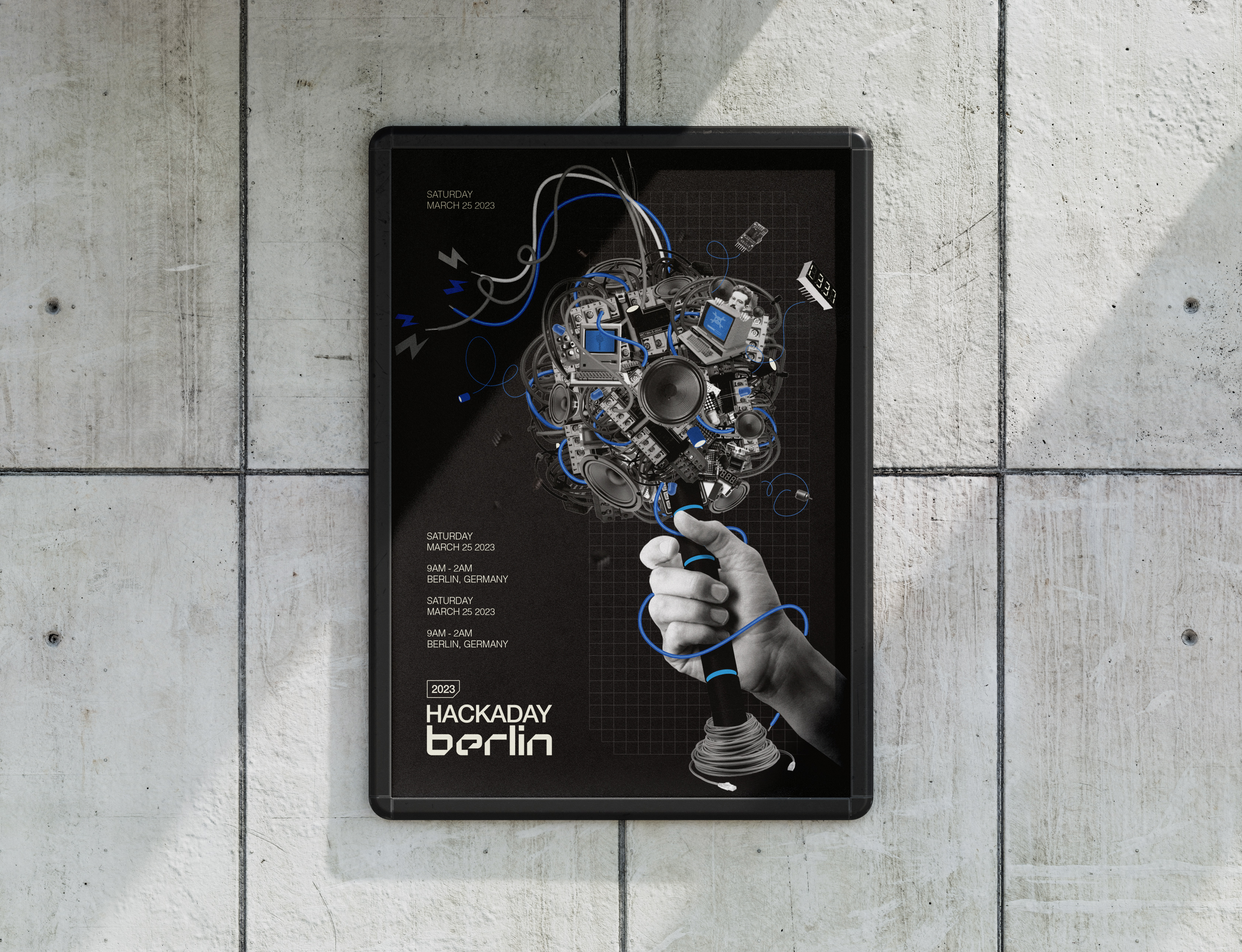 Another Scraped Poster by Bogdan Roșu on Dribbble