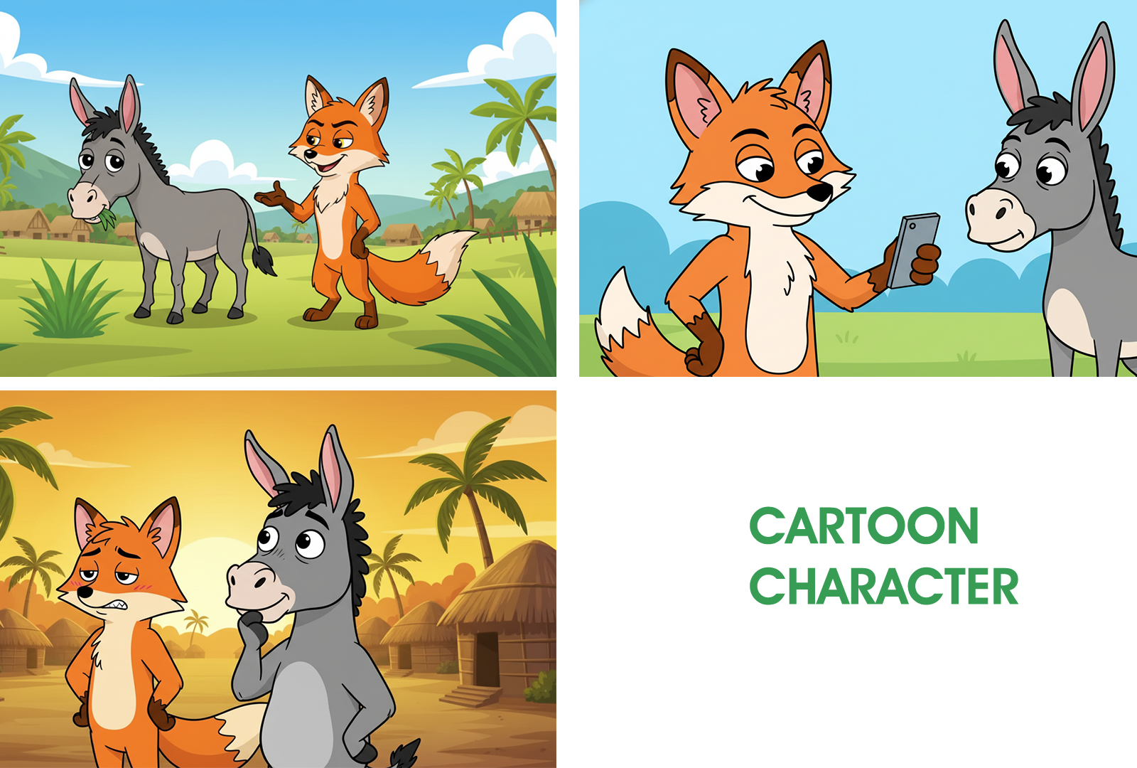Cartoon Character for Cartoon Series | AI Post by Alamin Prodhania on ...