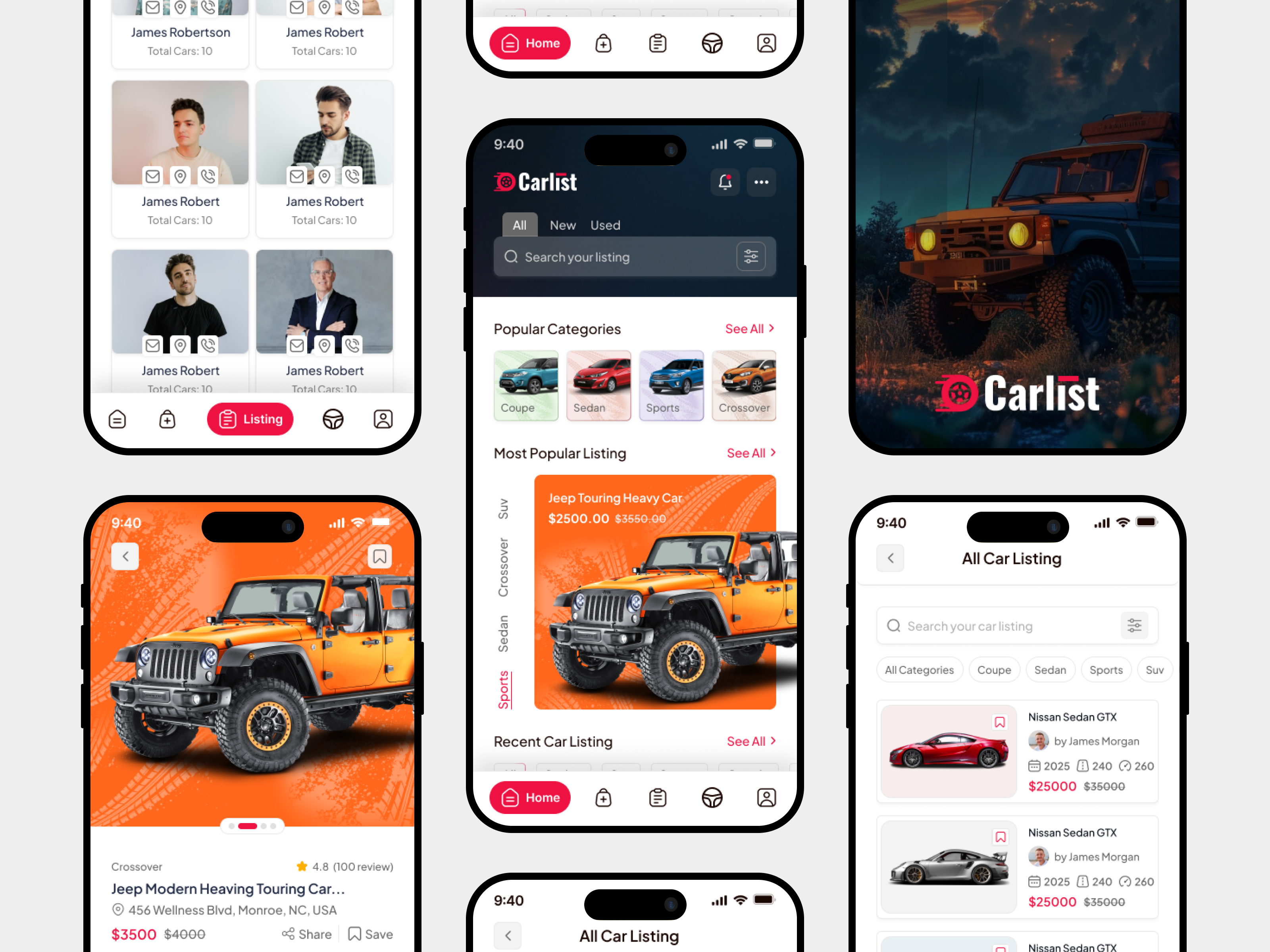 Car Listing Mobile App by Abdur Razzak 🏅 on Dribbble