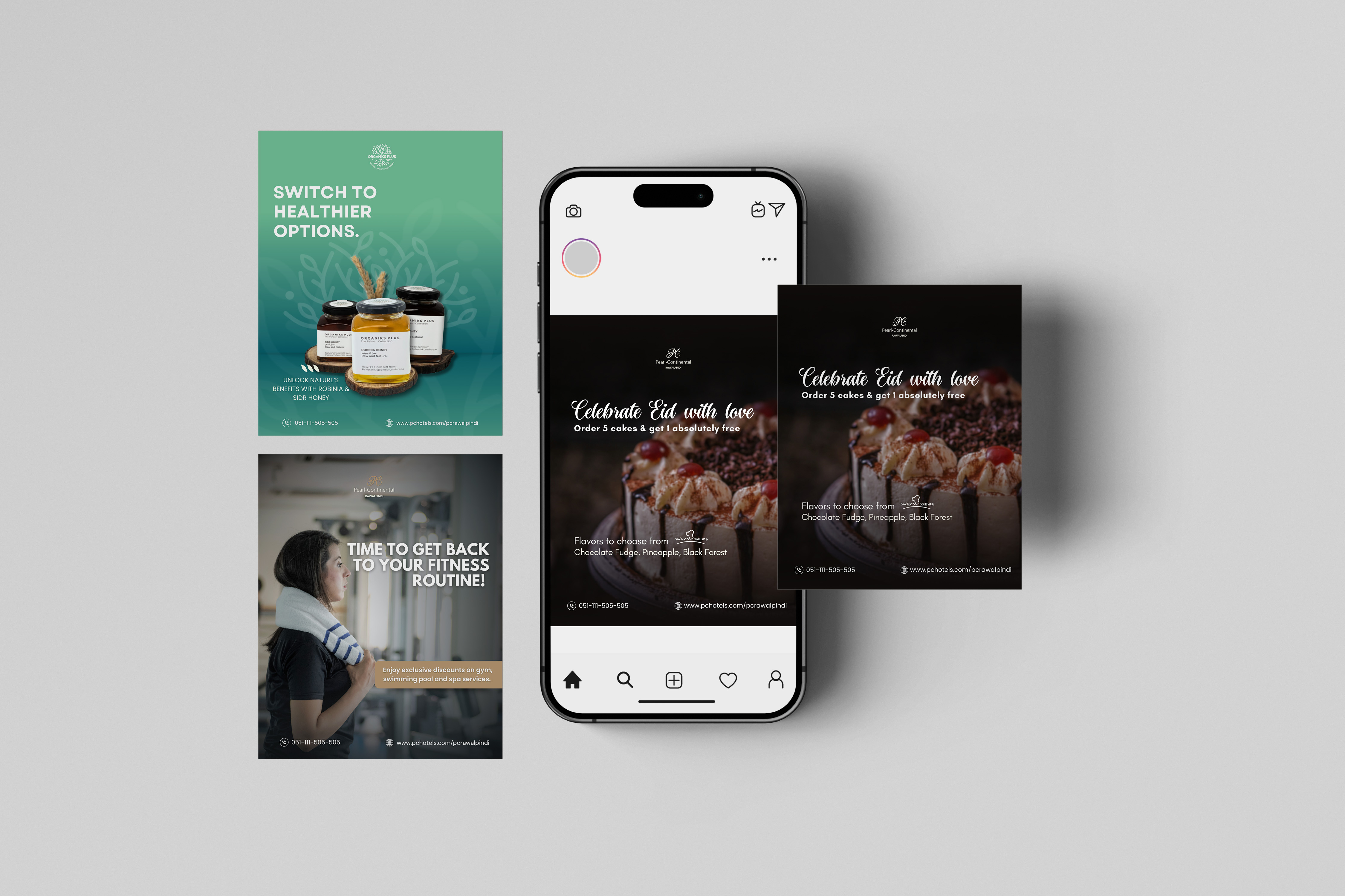 Social Media Post by Zain Ul Abideen on Dribbble