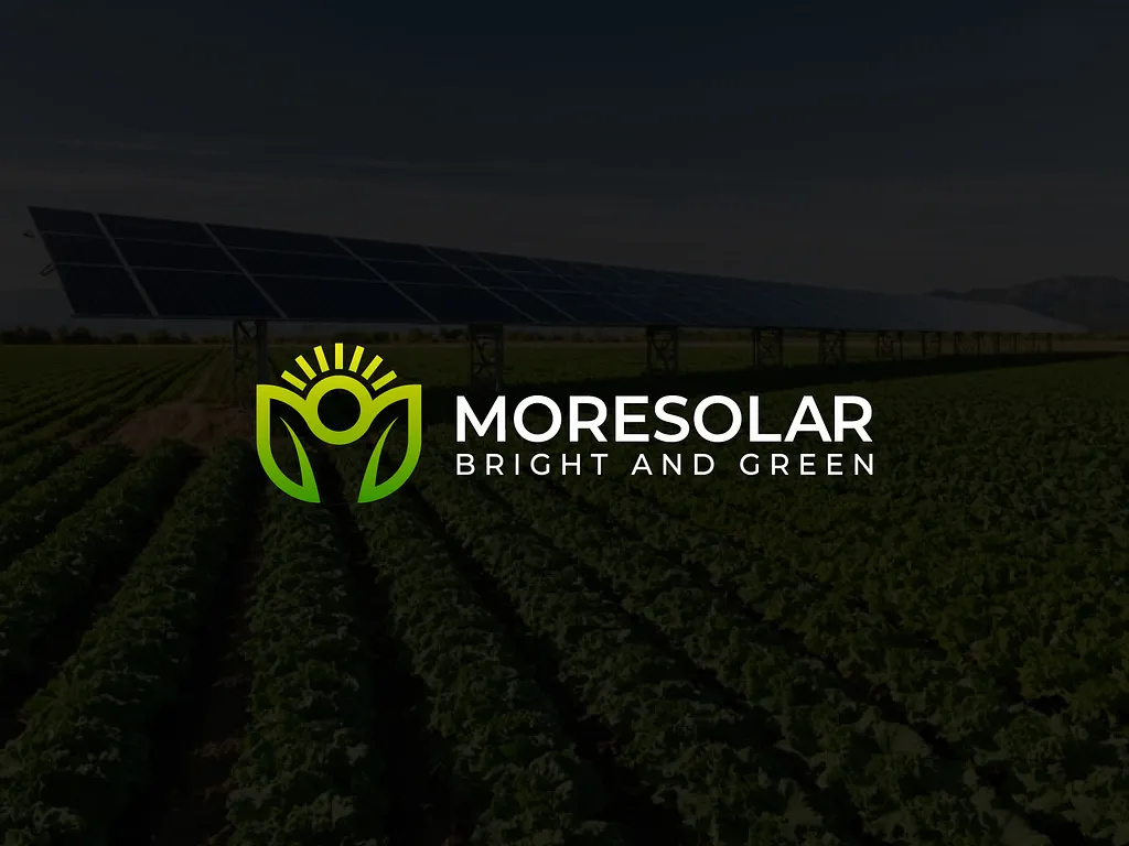 Green Energy solar brand logo by Majeda Khatun on Dribbble