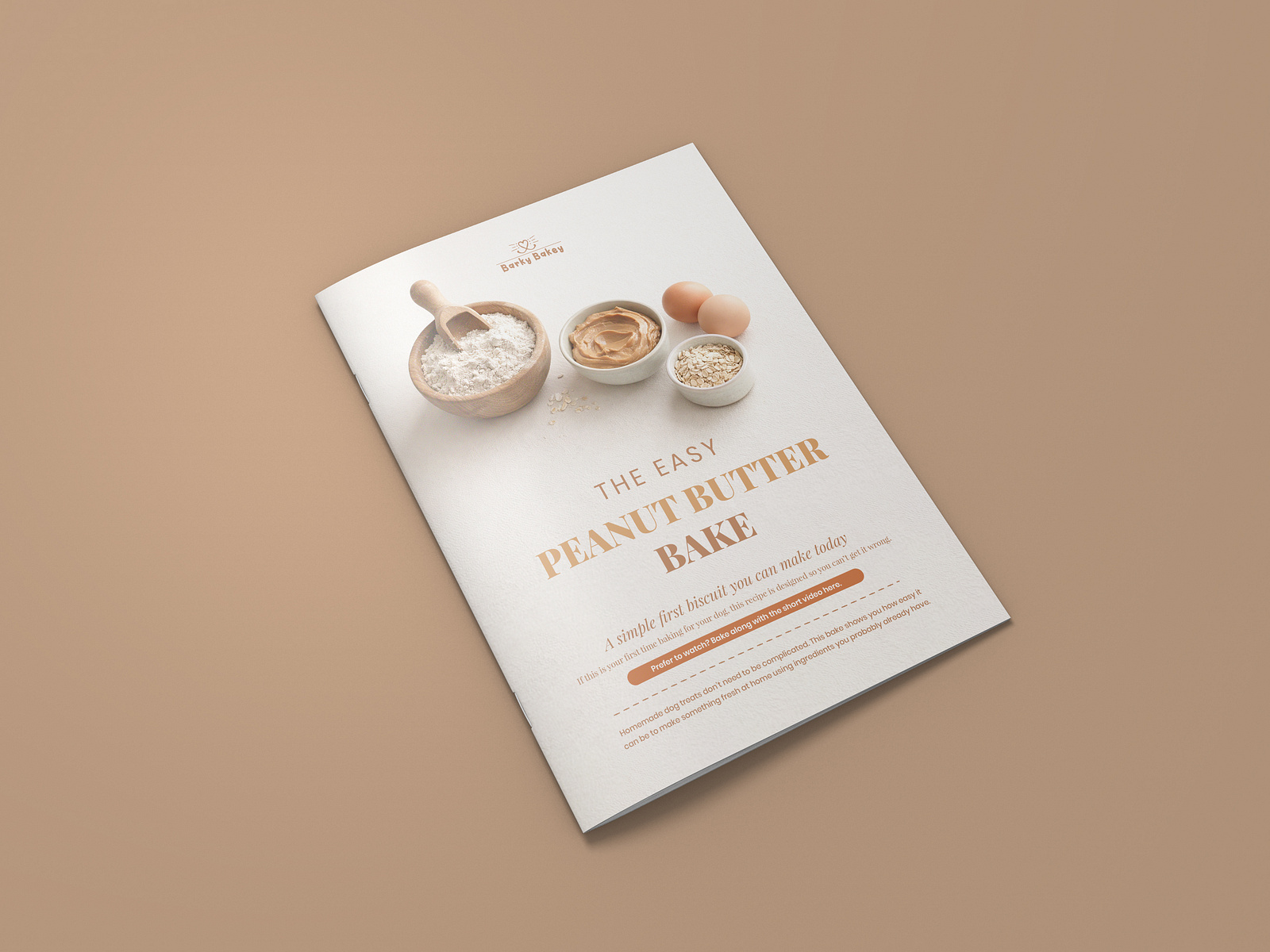 Recipe Book Design For BarkyBakey by Sujit Kumar Yadav on Dribbble