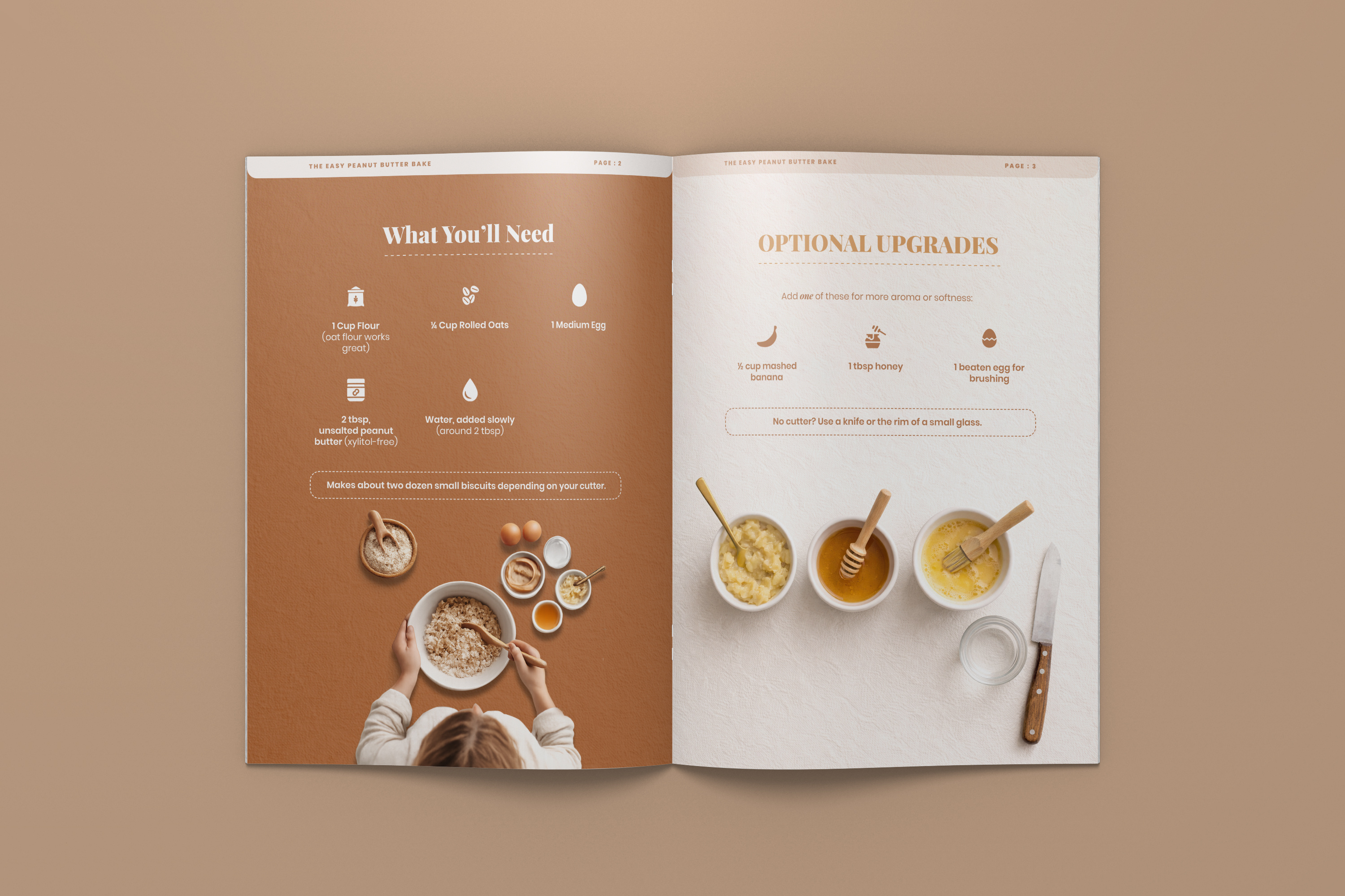 Recipe Book Design For BarkyBakey by Sujit Kumar Yadav on Dribbble