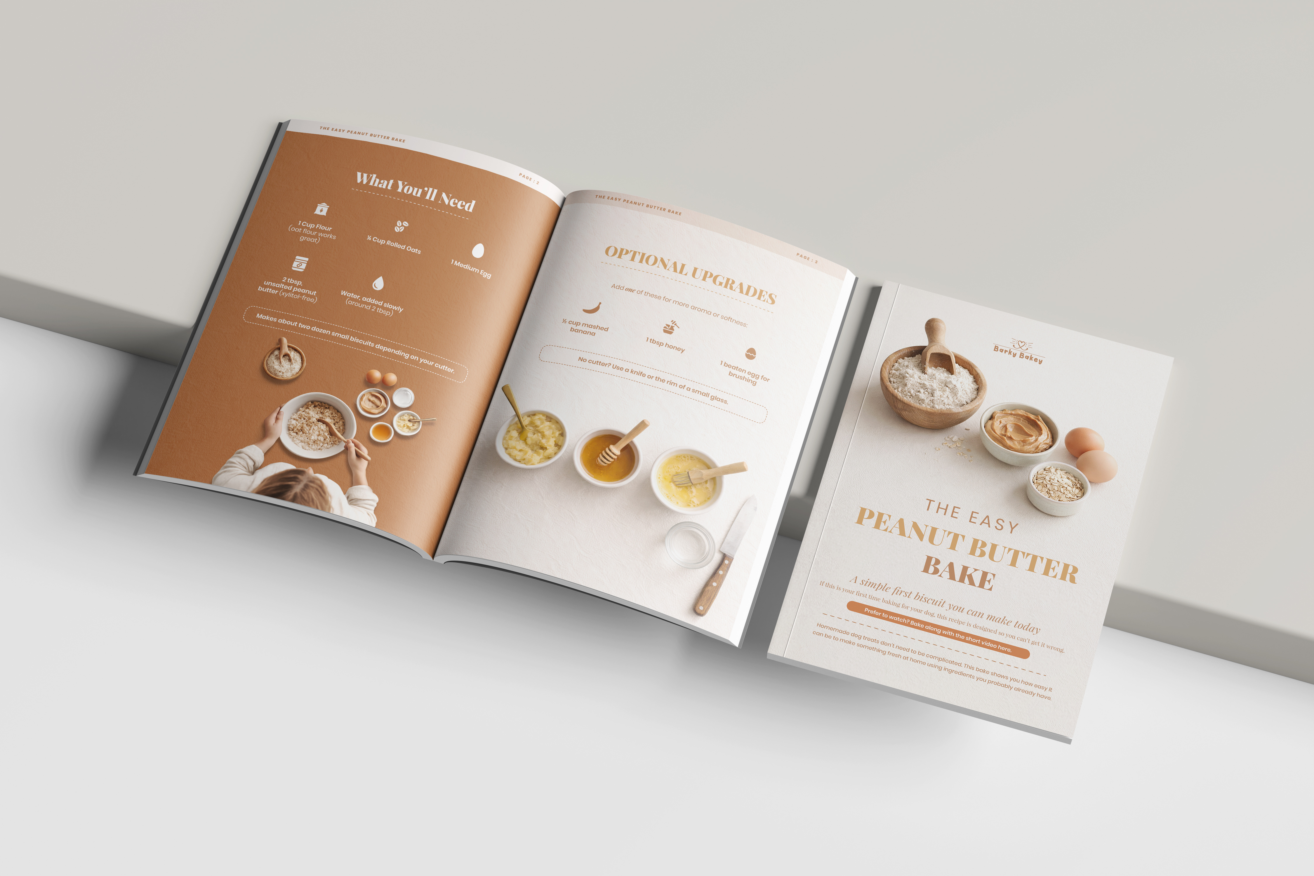 Recipe Book Design For BarkyBakey by Sujit Kumar Yadav on Dribbble