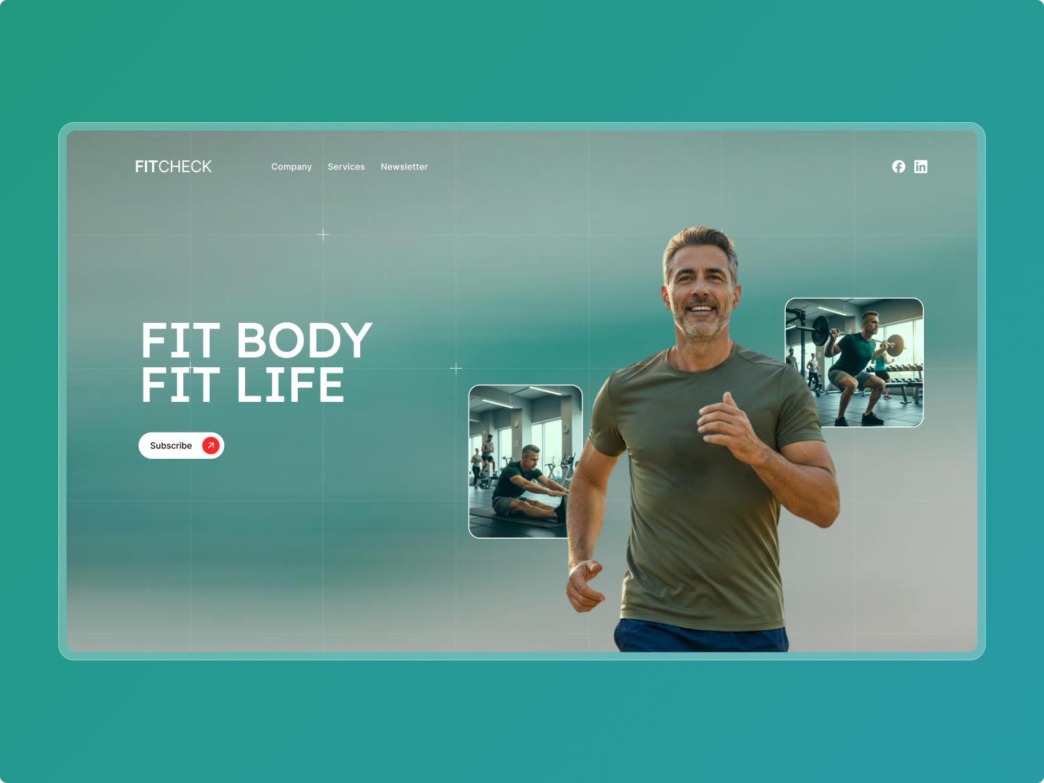 Minimal FinTech Landing Page by Arifuzzaman on Dribbble