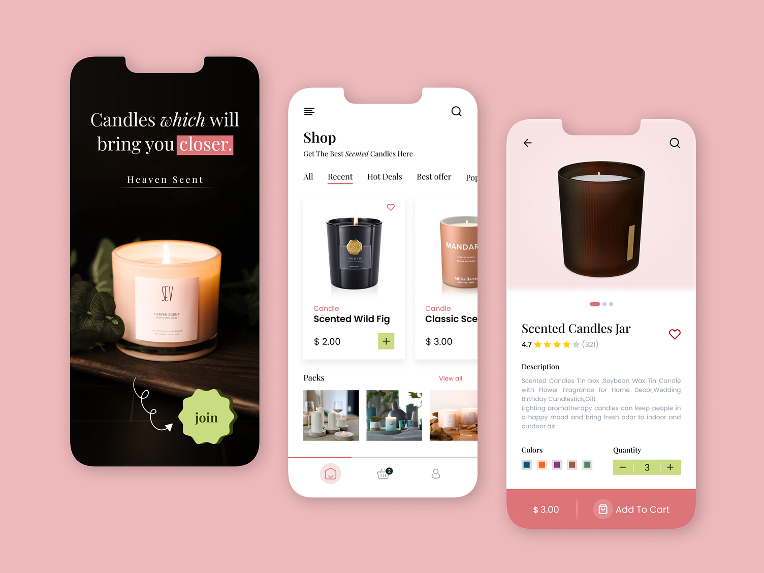 E-commerce Mobile App by Aqsa Arif on Dribbble
