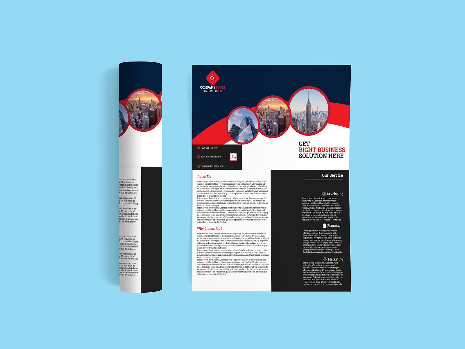 Professional Business Corporate Flyer Template by Al Amin on Dribbble