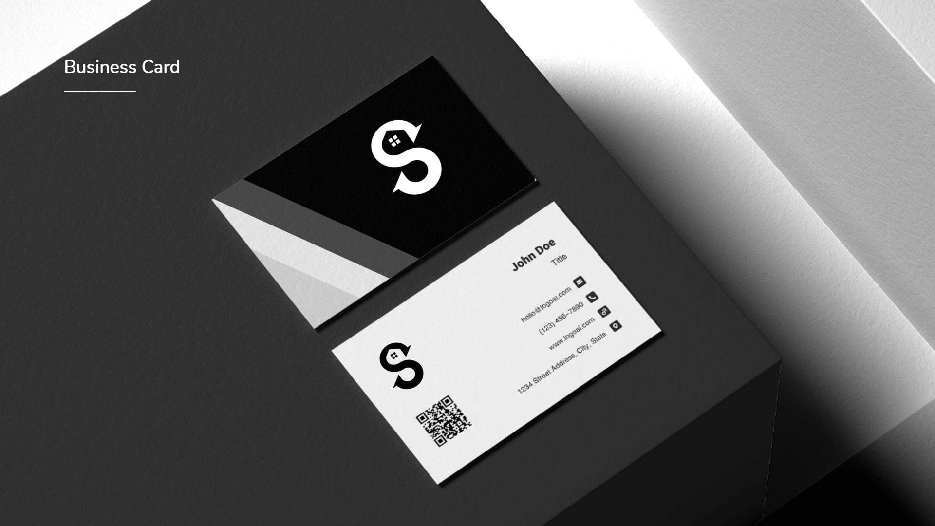 Letter S with home symbol that represent real estate company. by ...