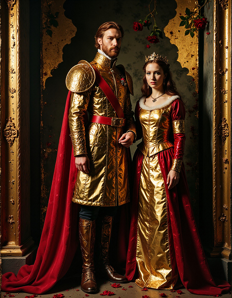 Tudor Romance on St Valentine's Day by Lucie A Wesson on Dribbble