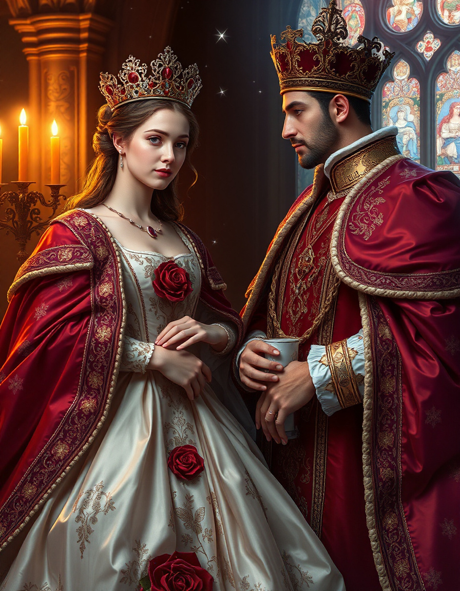 Tudor Romance on St Valentine's Day 4 by Lucie A Wesson on Dribbble