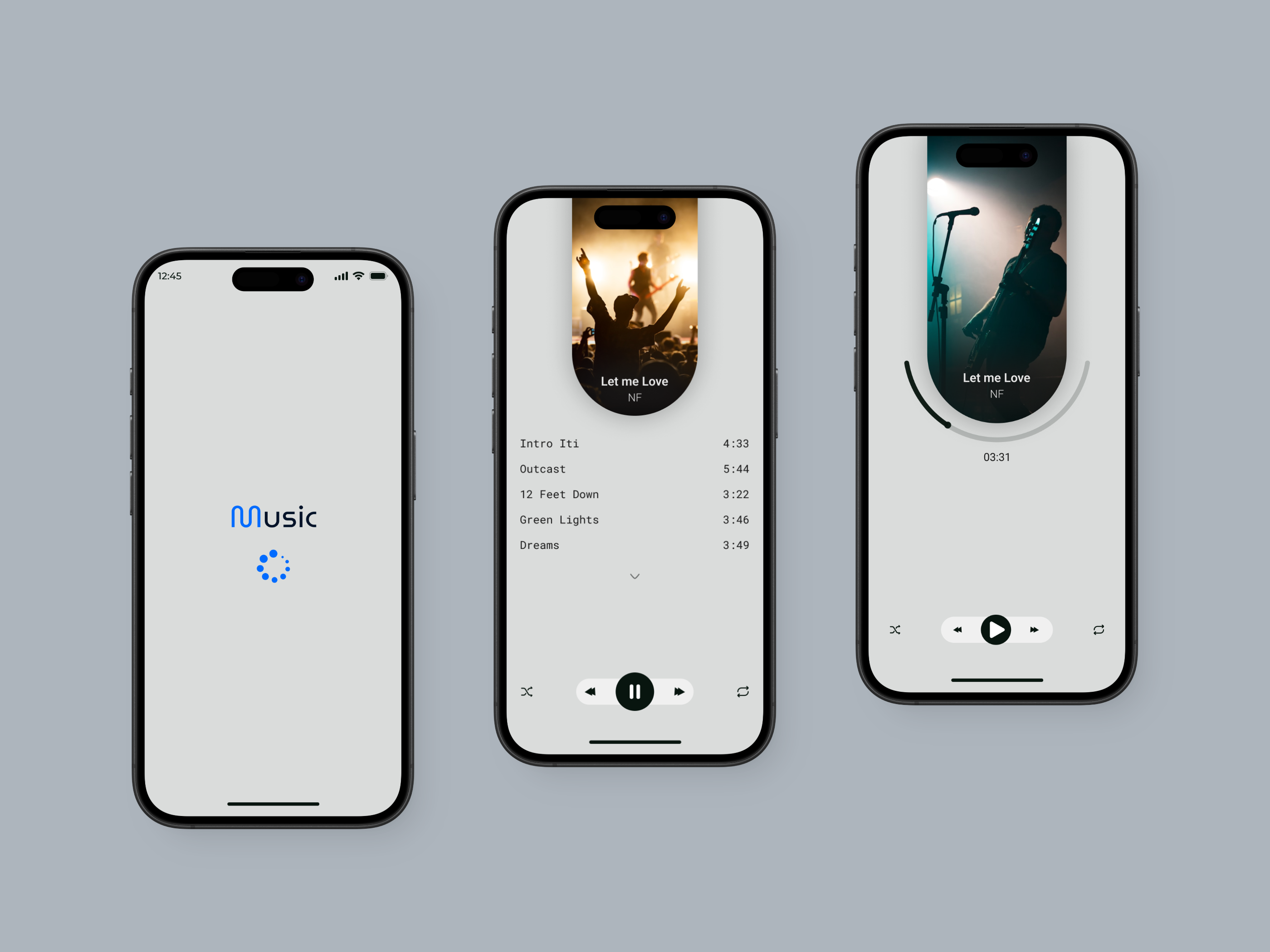 Music App UI Concept by Md Nahid Hossain on Dribbble