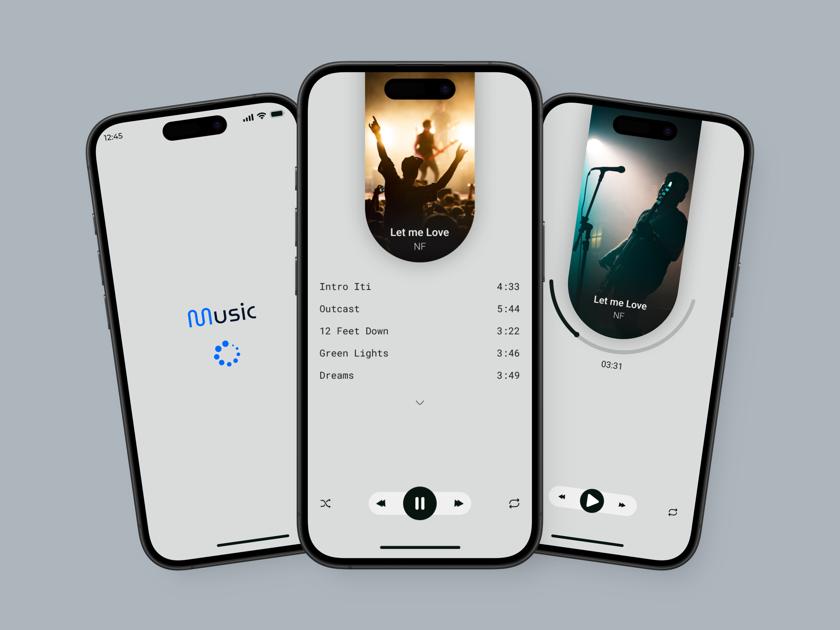 Music App UI Concept by Md Nahid Hossain on Dribbble