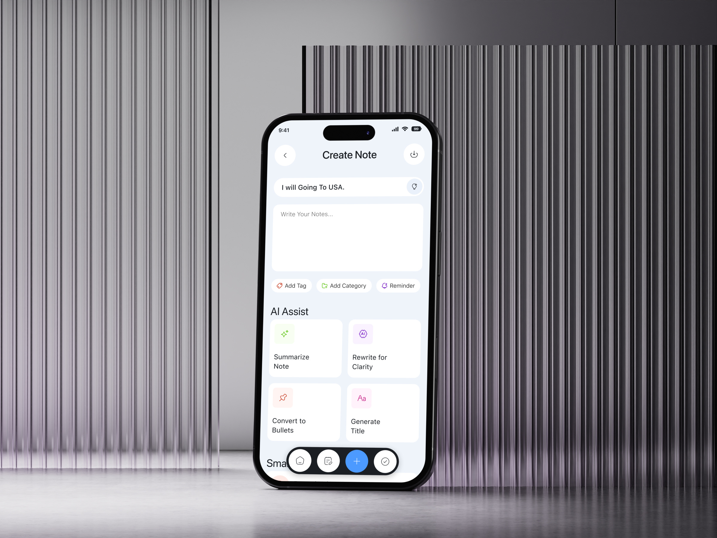 Smart Notes App – Mobile UI/UX Design by Sahin Mia for Pixelean - Ui/Ux ...
