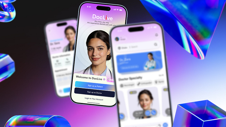 DocLive | Doctor Appointment & Medical UI by Imran Hossain on Dribbble