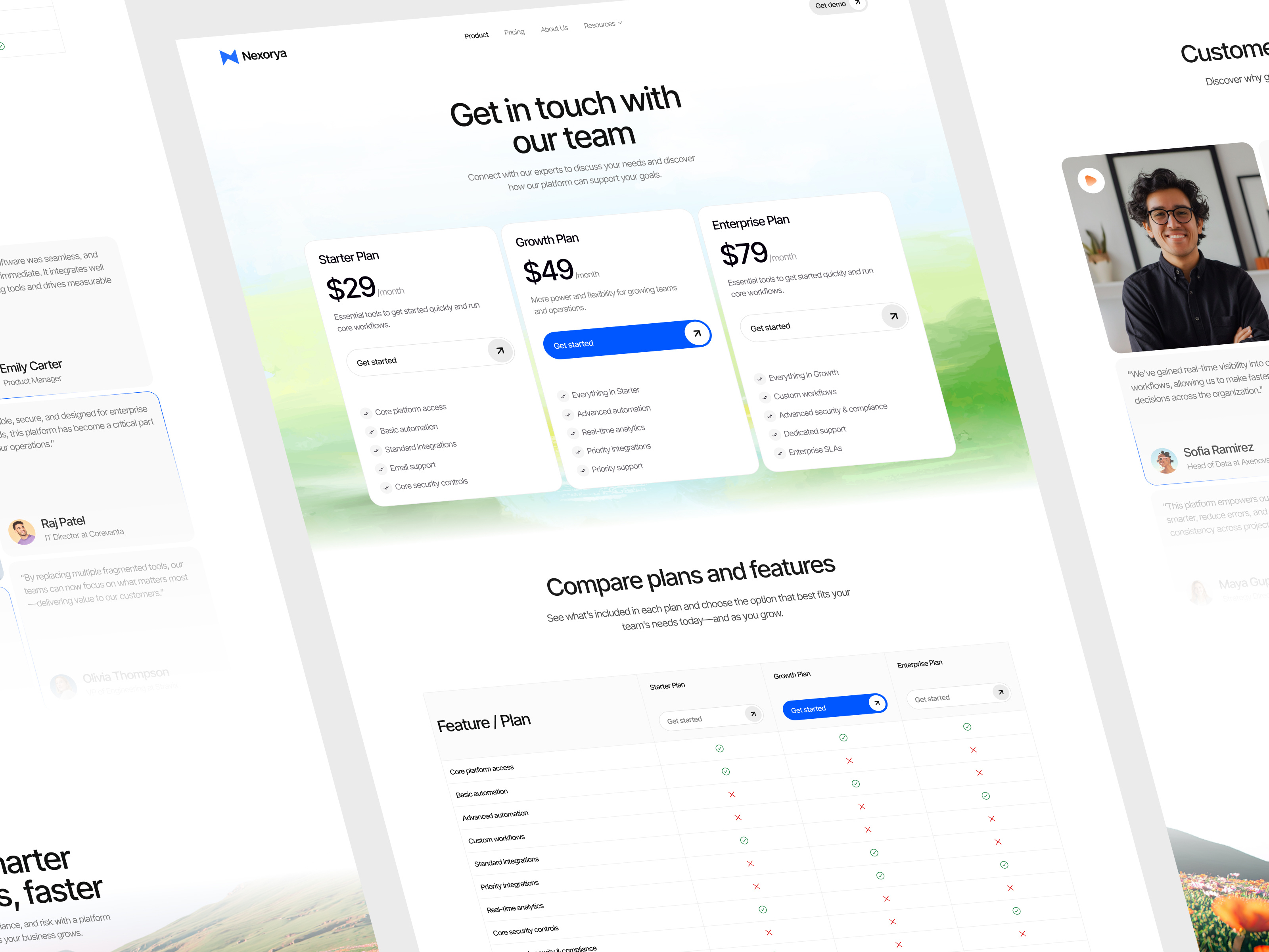 B2B SaaS Pricing Page UI/UX Design by Zain's Studio on Dribbble