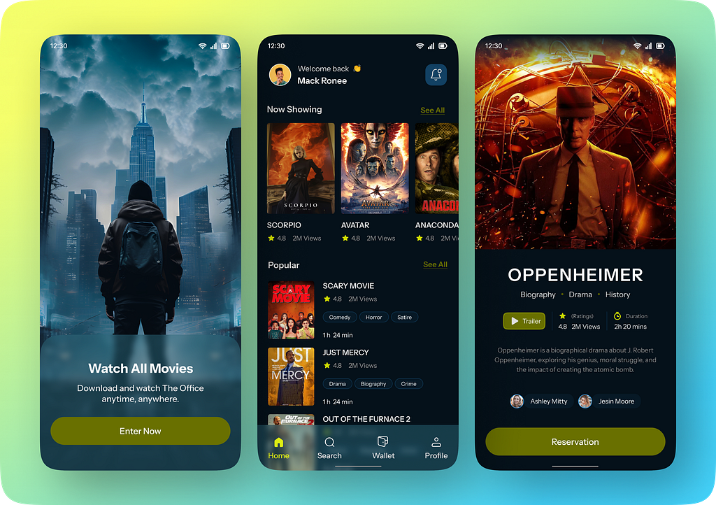 Movie App by Mahfuzur Rahman on Dribbble