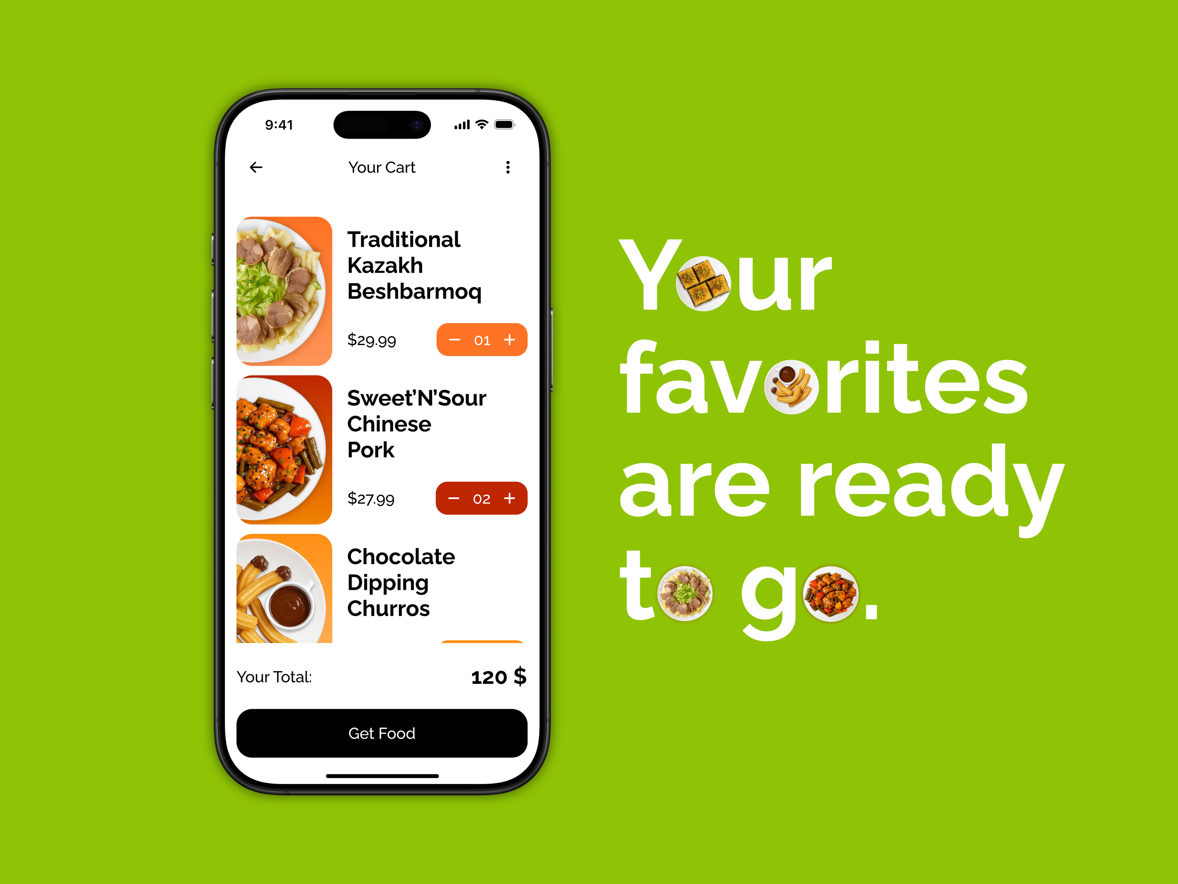 Food Menu Mobile iOS App Design by Purrweb UI/UX Agency on Dribbble