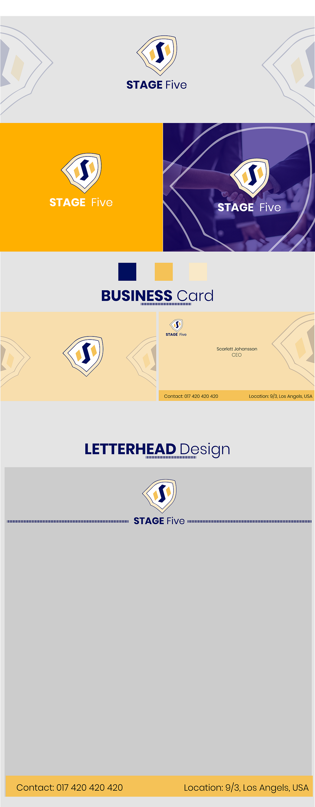 Business & Consulting Logo For Stage Five Consulting by Shishir Rakshit ...
