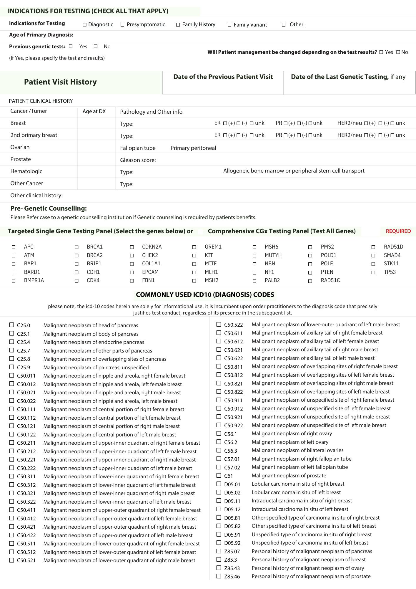 Medical Requisition Form Design by nari777 on Dribbble