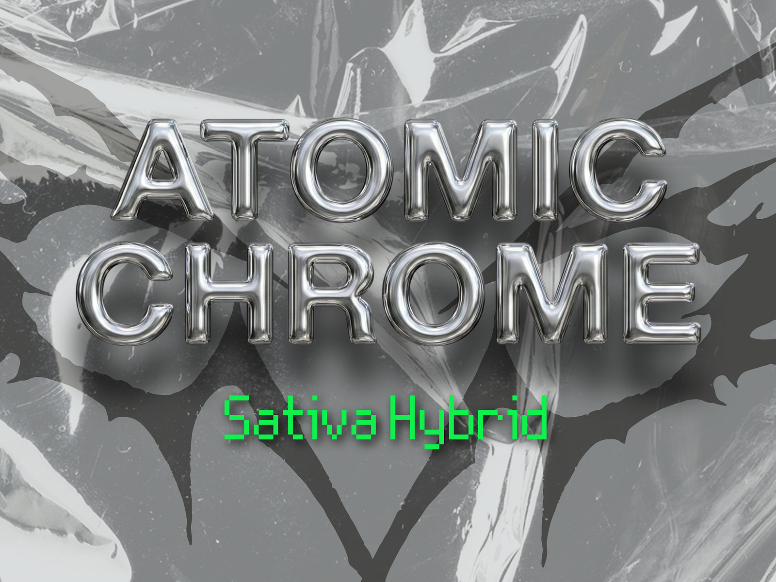 Atomic Chrome: Pre-roll Weed Jar by vince navarro on Dribbble