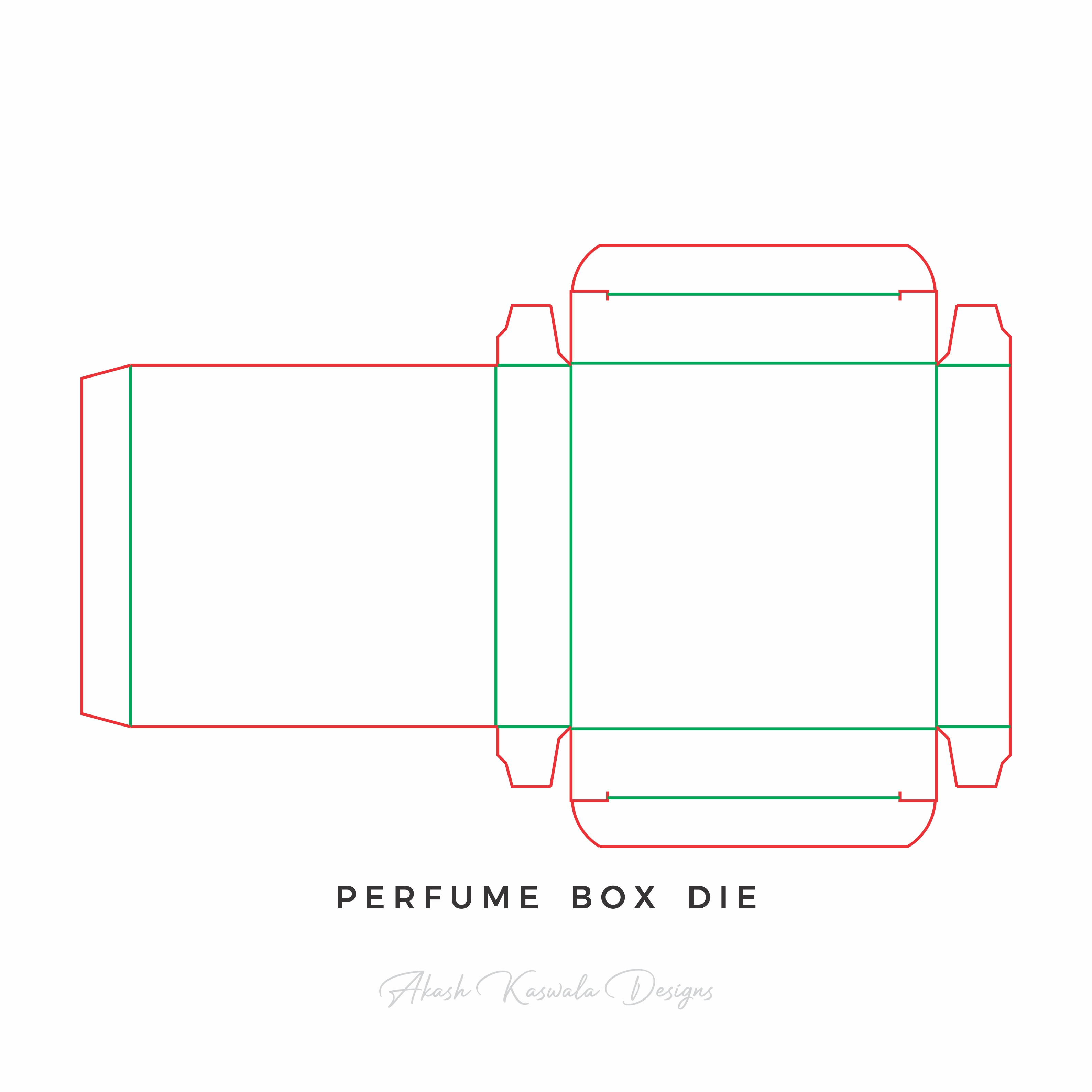 Perfume Box Design - Zello by akash kaswala on Dribbble