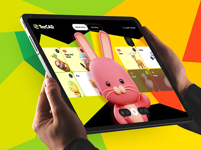 3D Kids App UI Design for Creative Learning by Nixtio on Dribbble