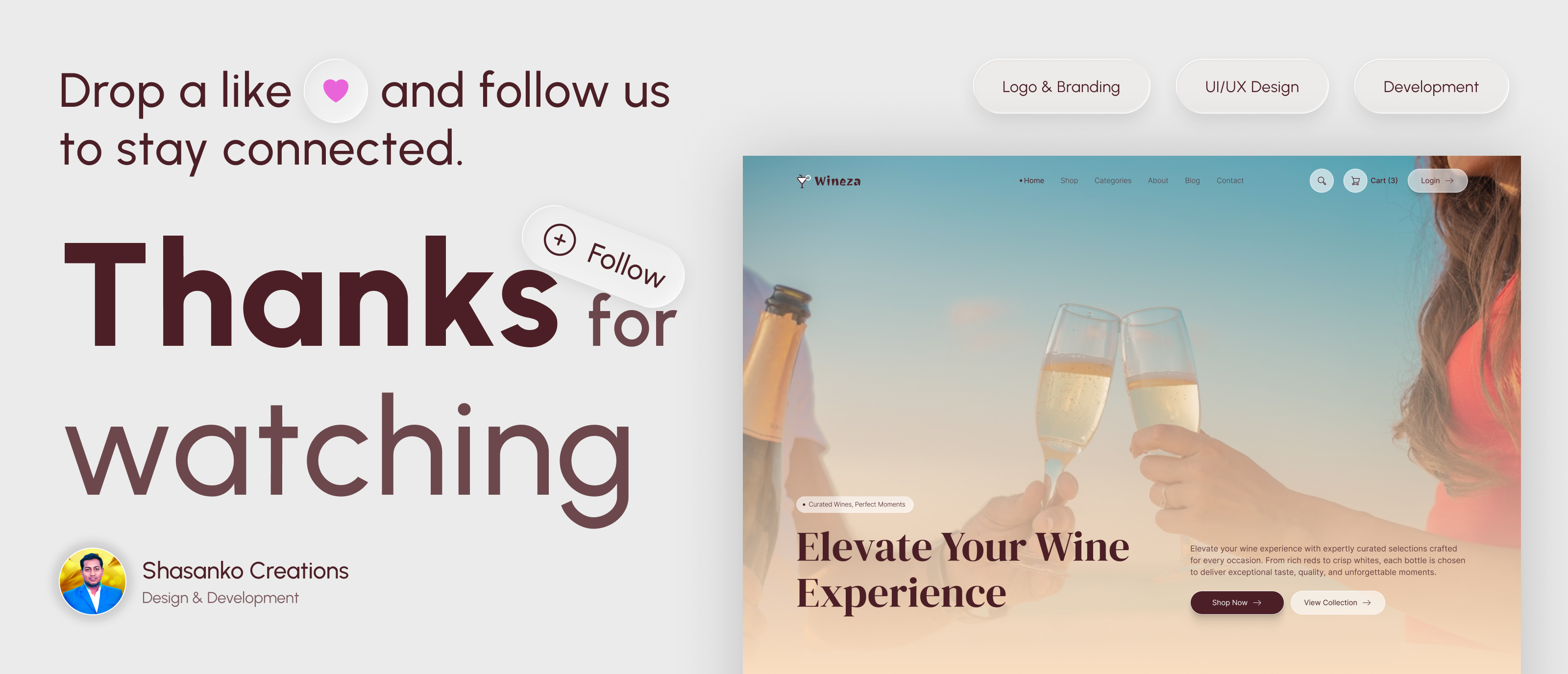 Wineza – Luxury Online Wine Marketplace Website UI/UX Design by ...