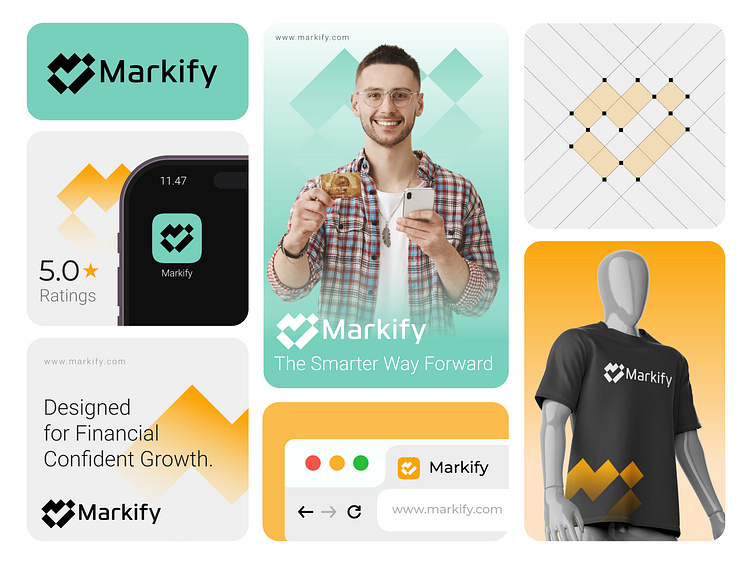 Markify Branding Exploration by Dzsign | Brand Designer on Dribbble