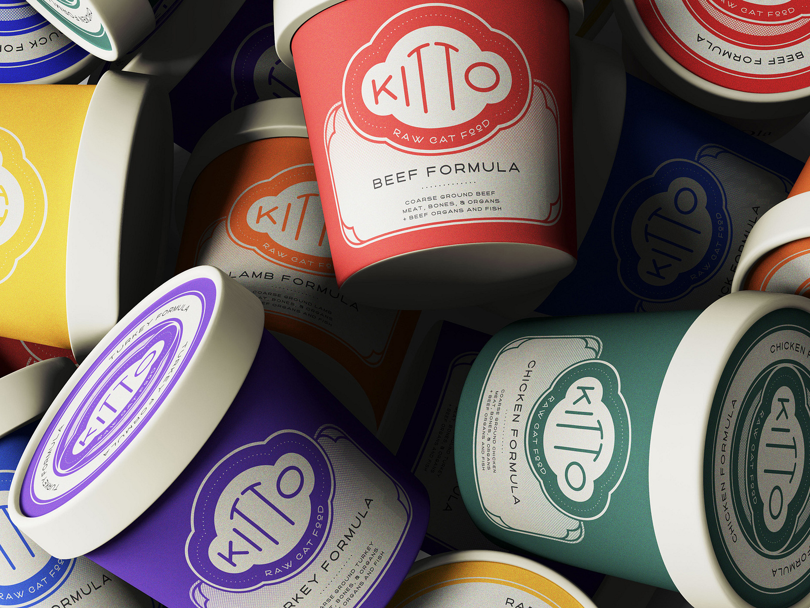 Kitto Raw Cat Food by Mvnifest on Dribbble
