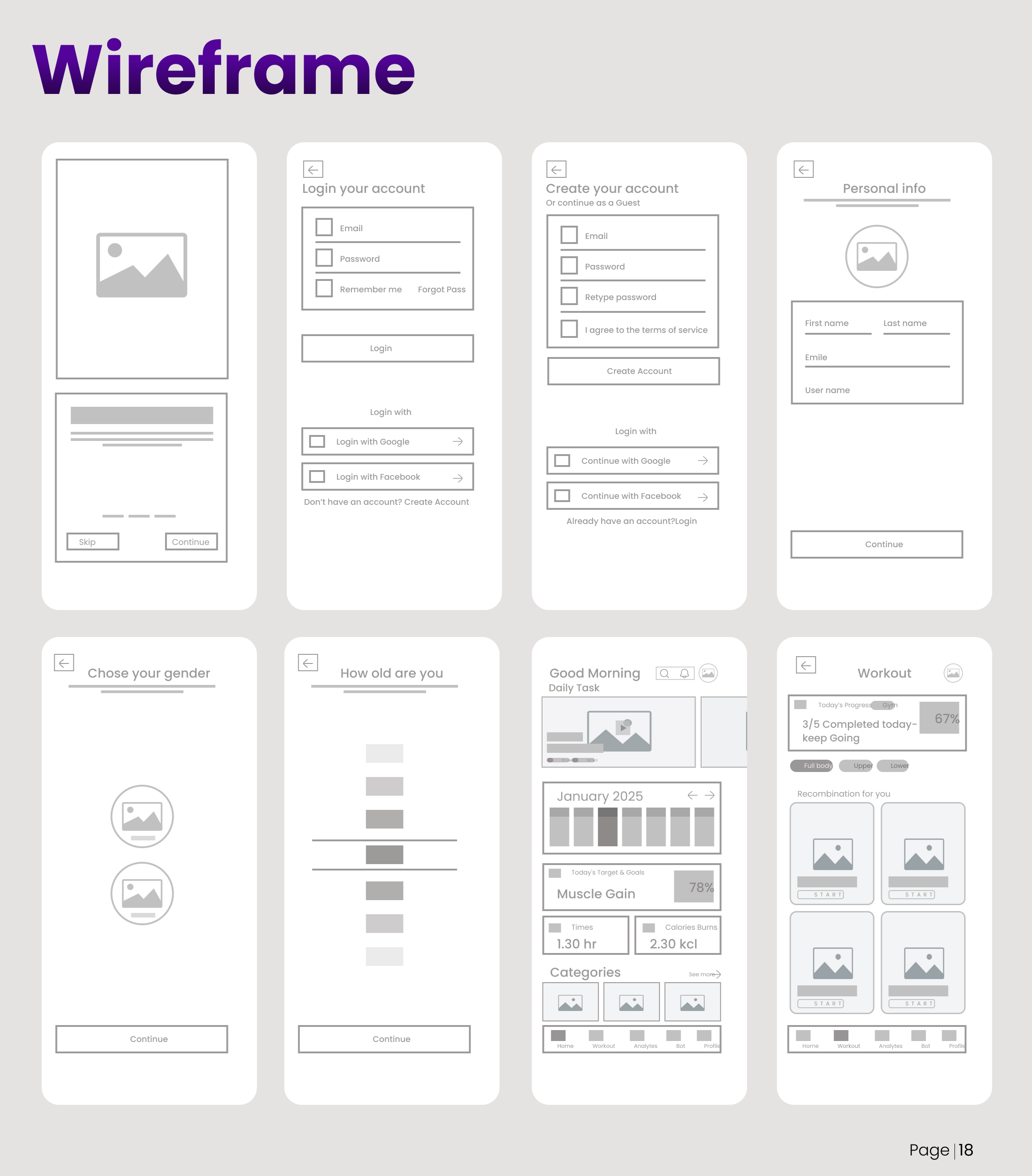 UI/UX Case Study | Fitness Coaching App | SaaS Product by Ayon Bepary on Dribbble